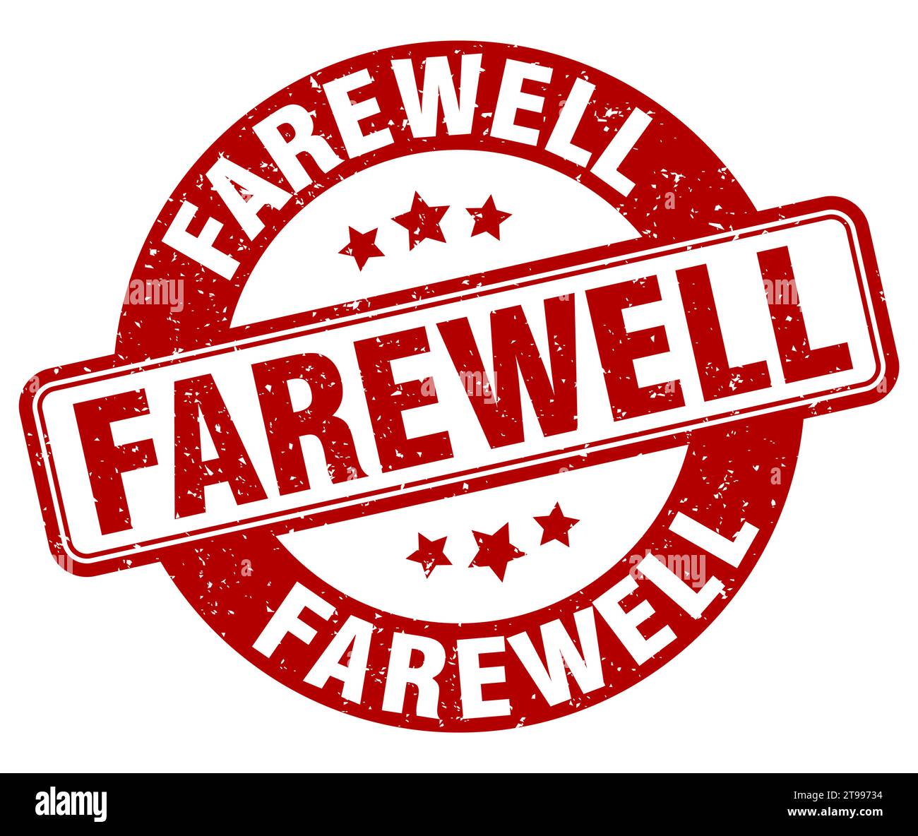 Farewell stamp sign seal hi-res stock photography and images - Alamy