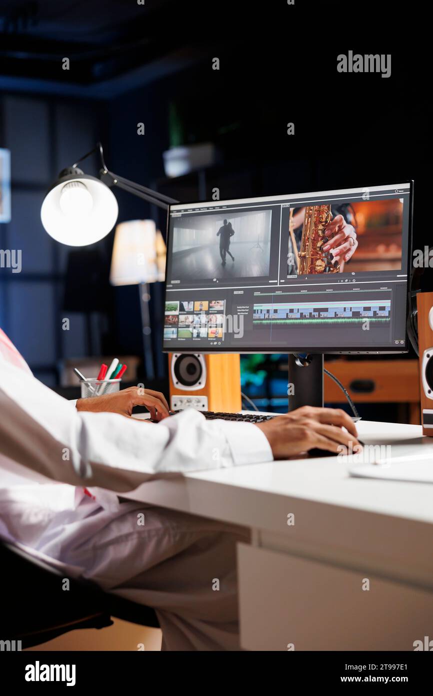 Professional audio editing interface displaying hi-res stock ...