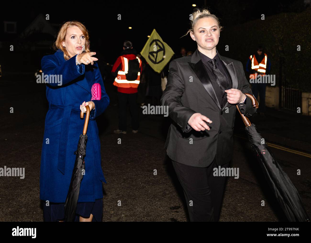 Edinburgh, Scotland. 23 November 2023. Ash Regan MSP, the new Alba ...