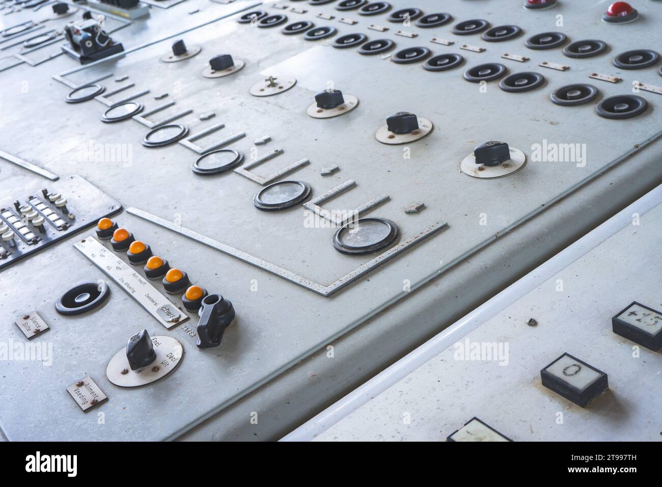 Old control room hi-res stock photography and images - Alamy