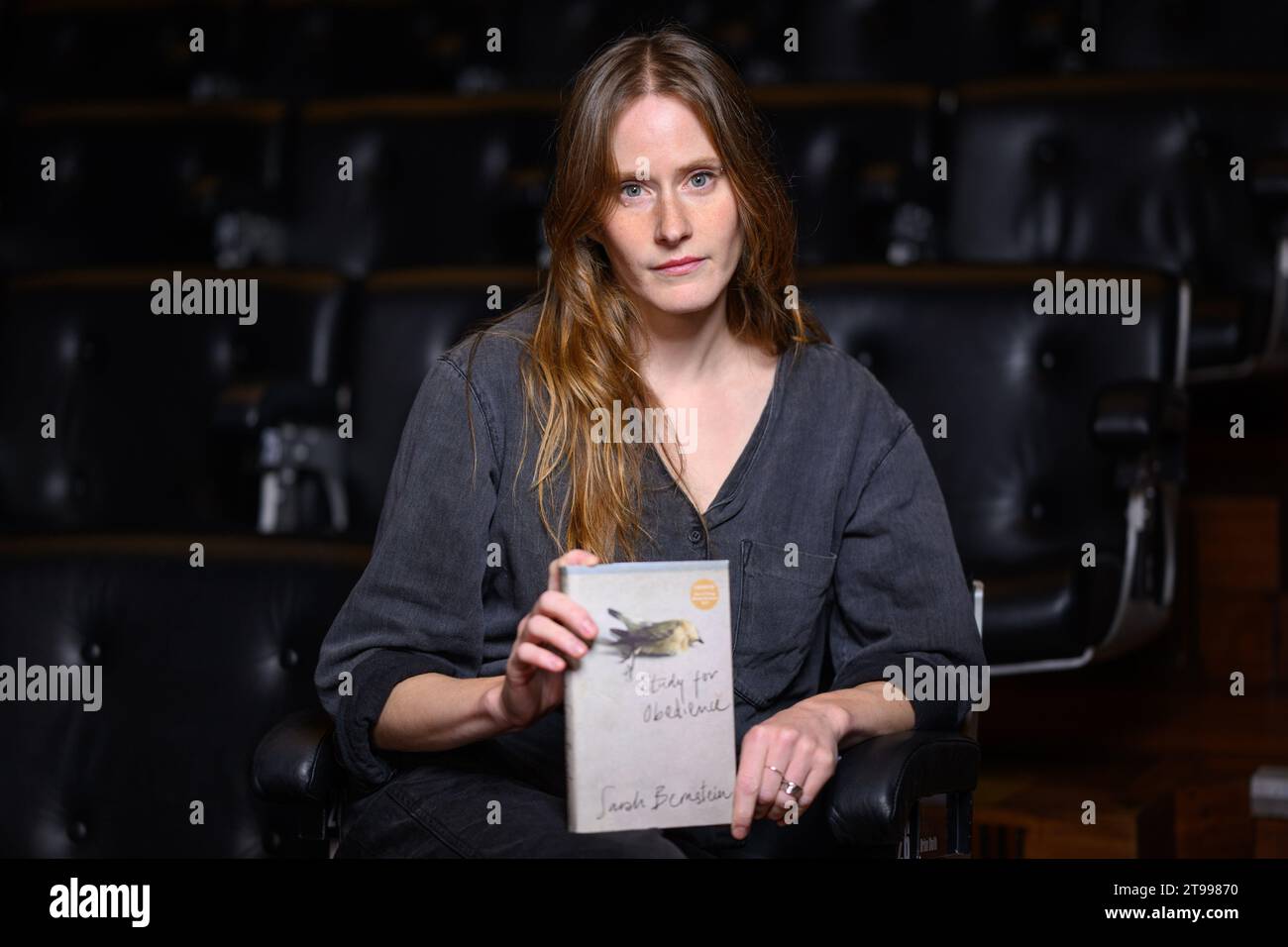 London, UK. 23 November 2023. Author Sarah Bernstein pictured during a ...