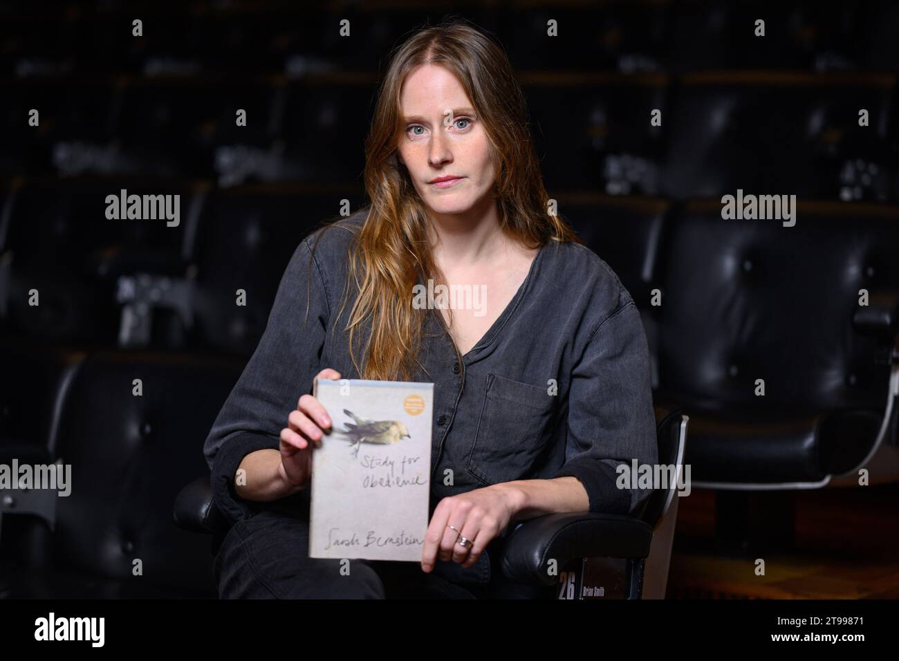 London, UK. 23 November 2023. Author Sarah Bernstein pictured during a ...