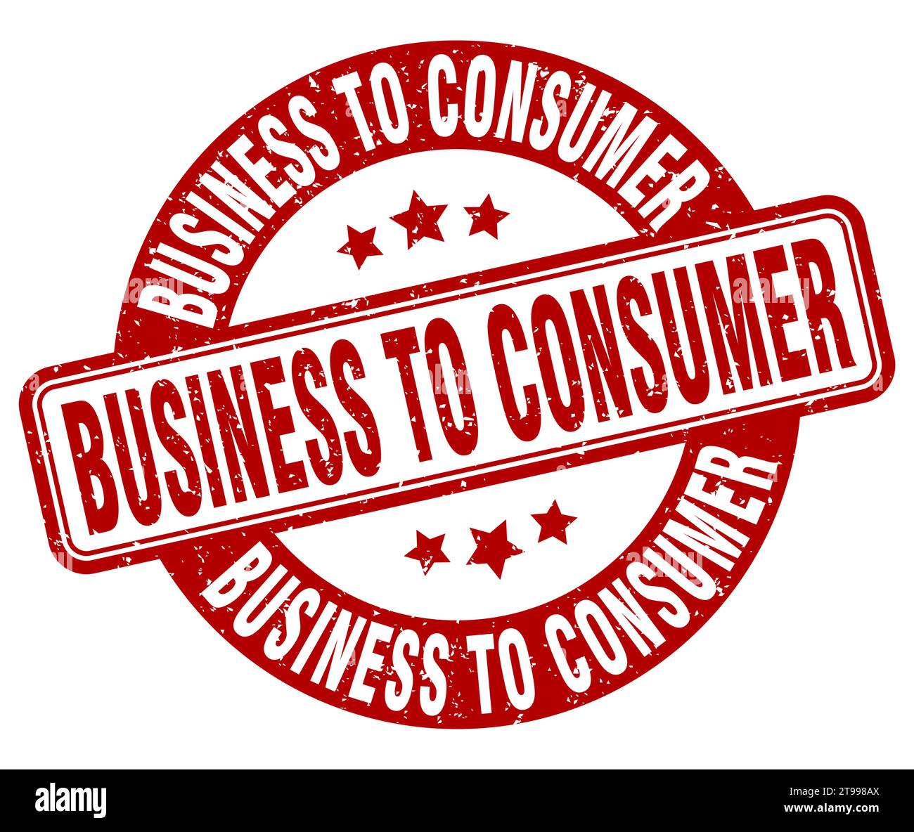business to consumer stamp. business to consumer sign. round grunge ...