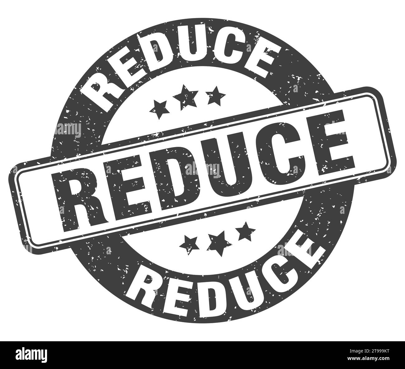 reduce stamp. reduce sign. round grunge label Stock Vector Image & Art ...