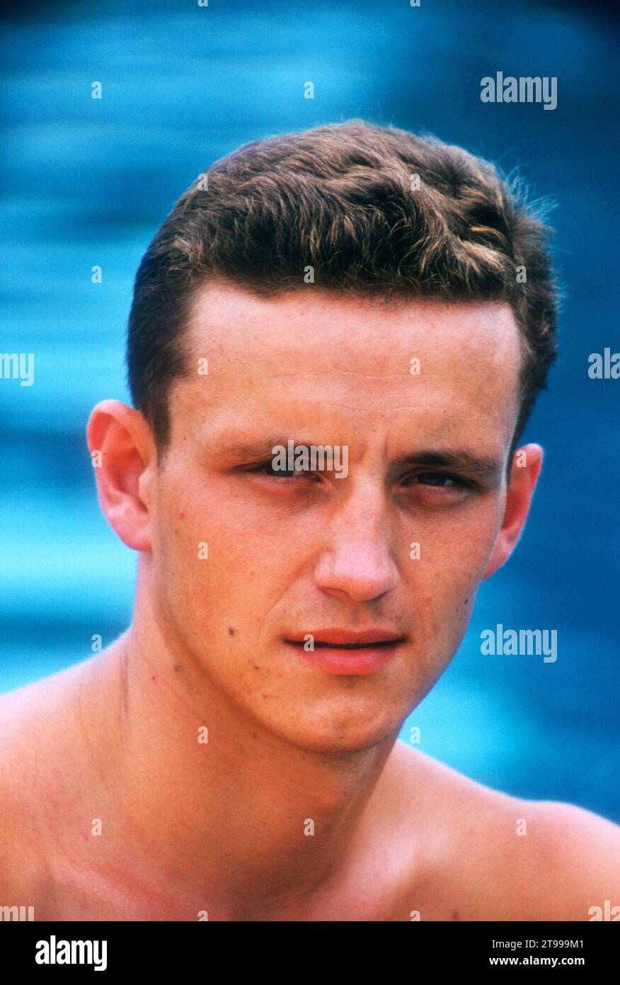 DETROIT, MI - AUGUST, 1956: Willam Yorzyk of the United States poses ...