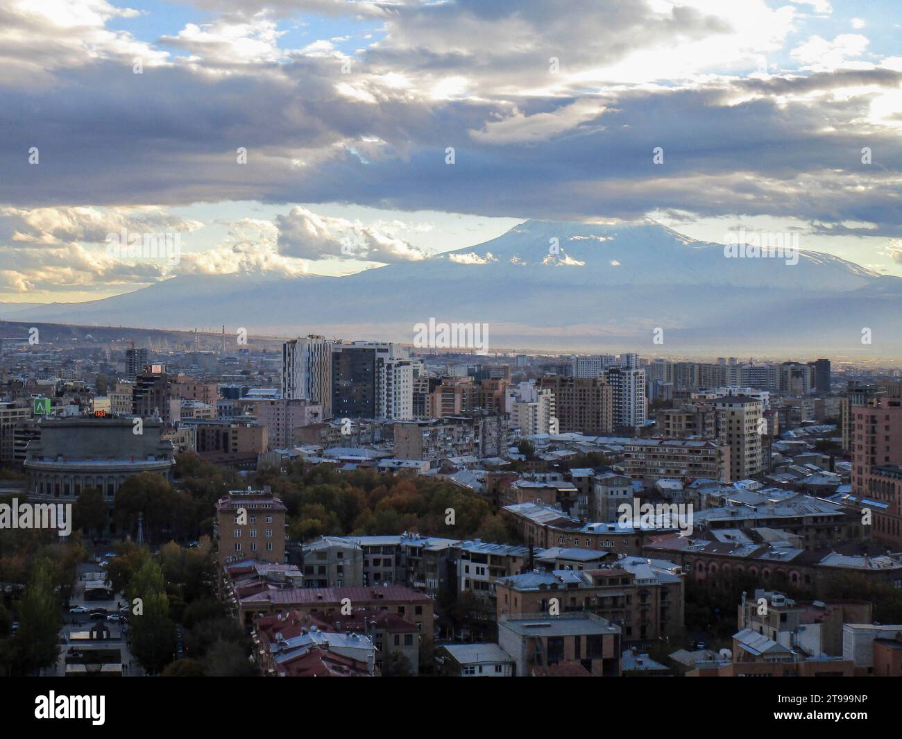A view of from The Cascade Complex in Yerevan Stock Photo - Alamy