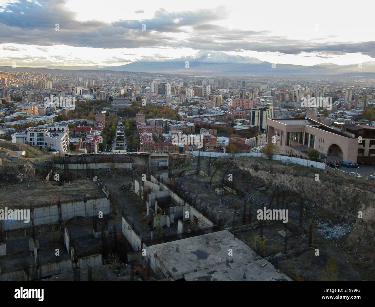 A view of from The Cascade Complex in Yerevan Stock Photo - Alamy
