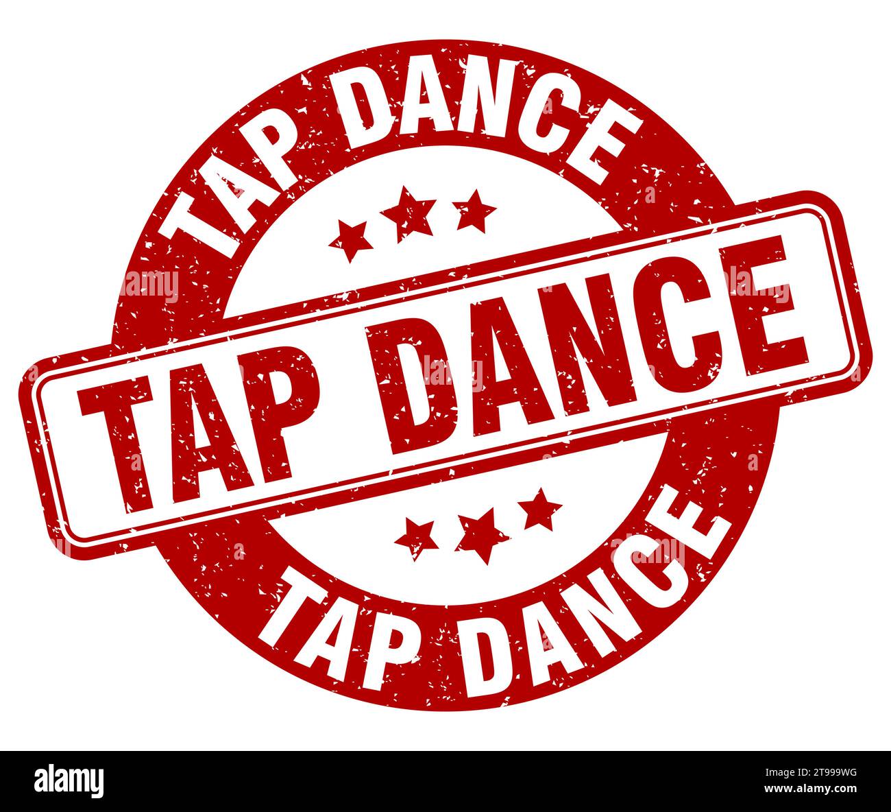 tap dance stamp. tap dance sign. round grunge label Stock Vector Image ...