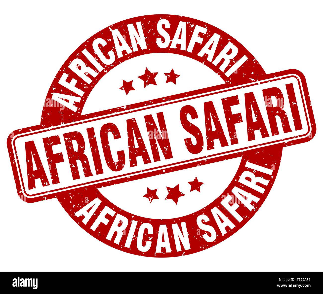 african safari stamp. african safari sign. round grunge label Stock ...