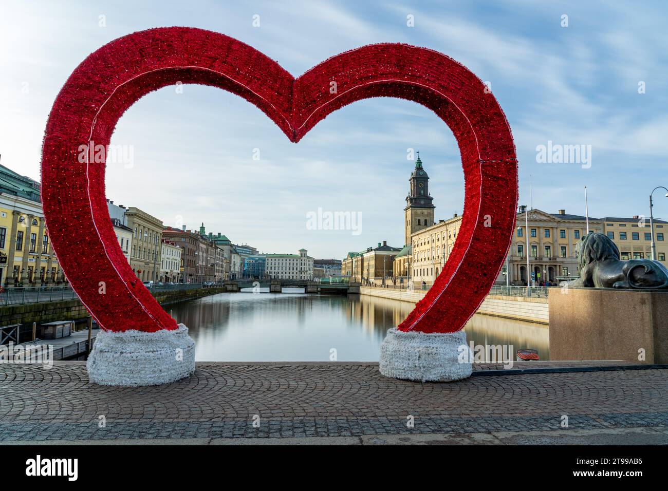 Gothenburg Famous Seen from city centre with Heart they have place ...