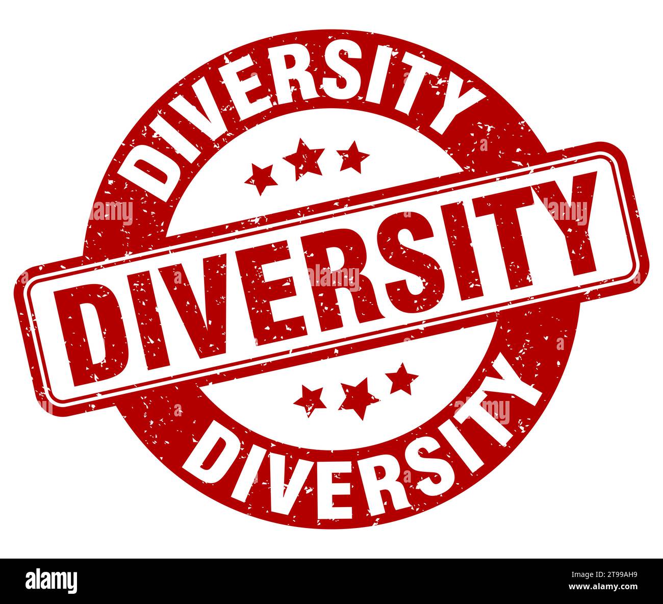 diversity stamp. diversity sign. round grunge label Stock Vector Image ...