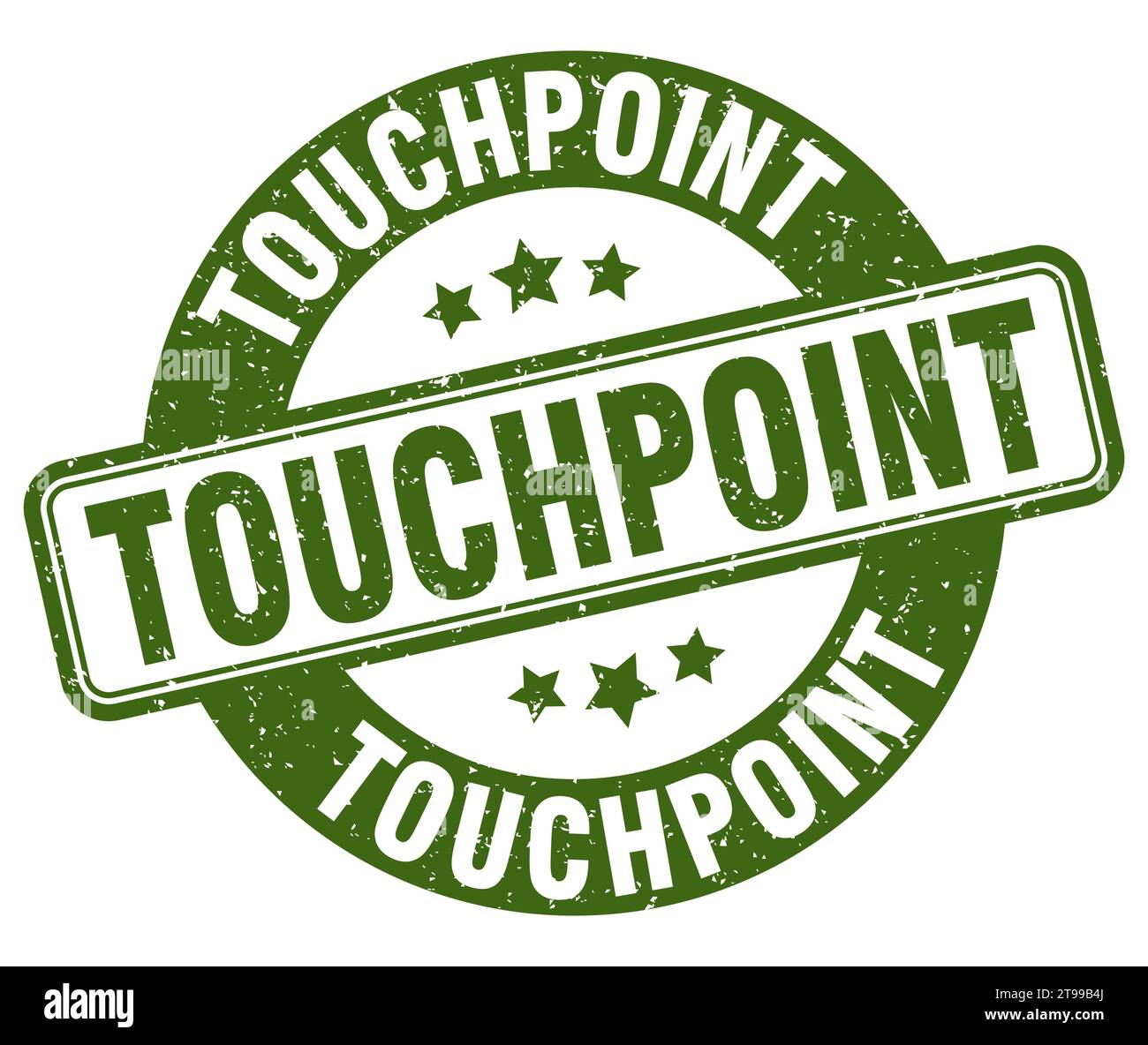 touchpoint stamp. touchpoint sign. round grunge label Stock Vector Image & Art - Alamy