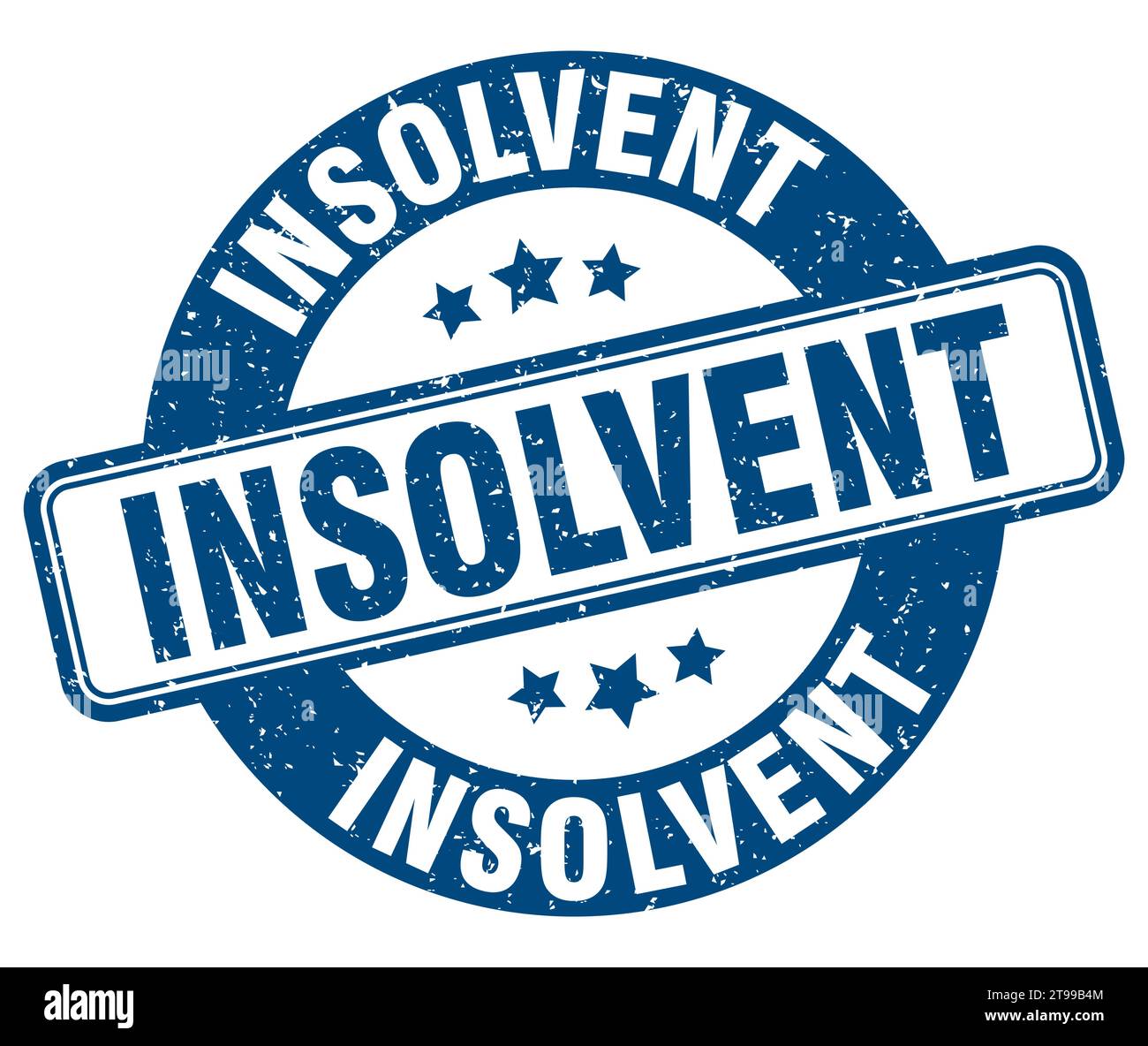 Insolvent stamp Stock Vector Images - Alamy