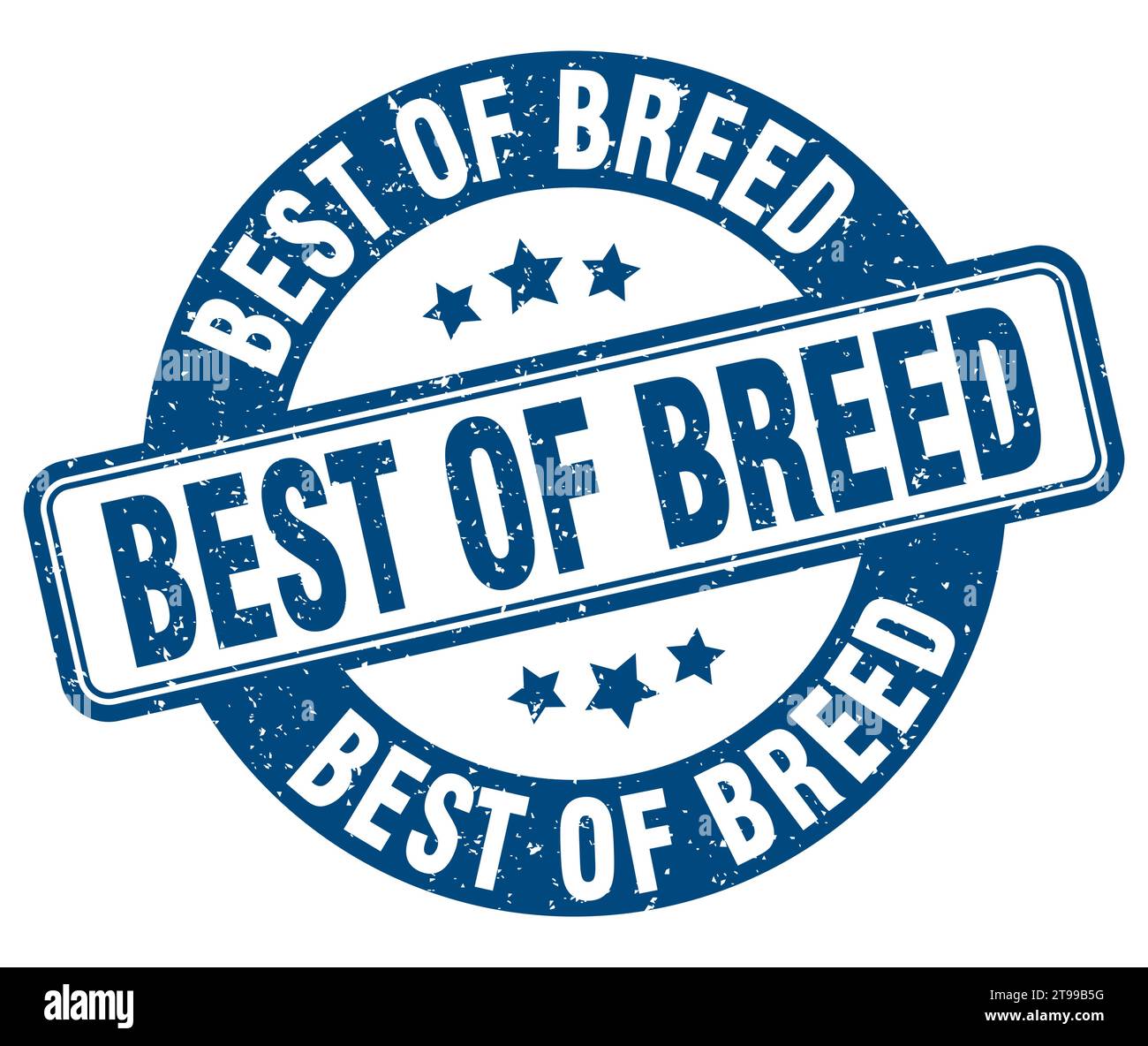 best of breed stamp. best of breed sign. round grunge label Stock ...