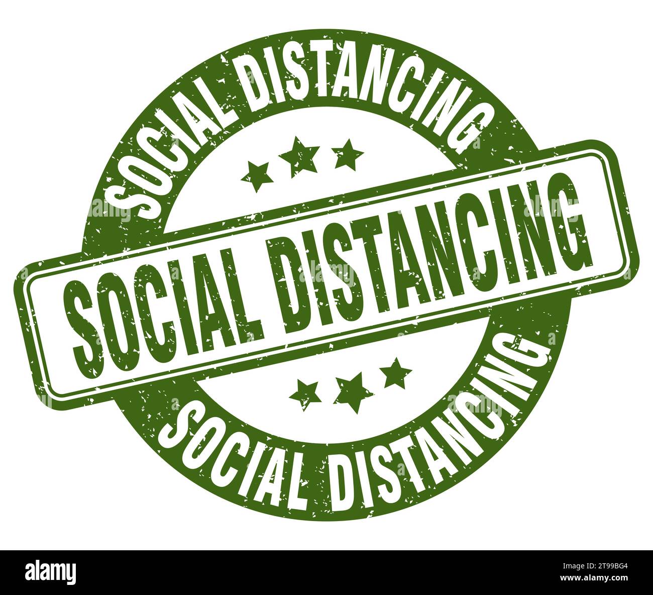 social distancing stamp. social distancing sign. round grunge label ...