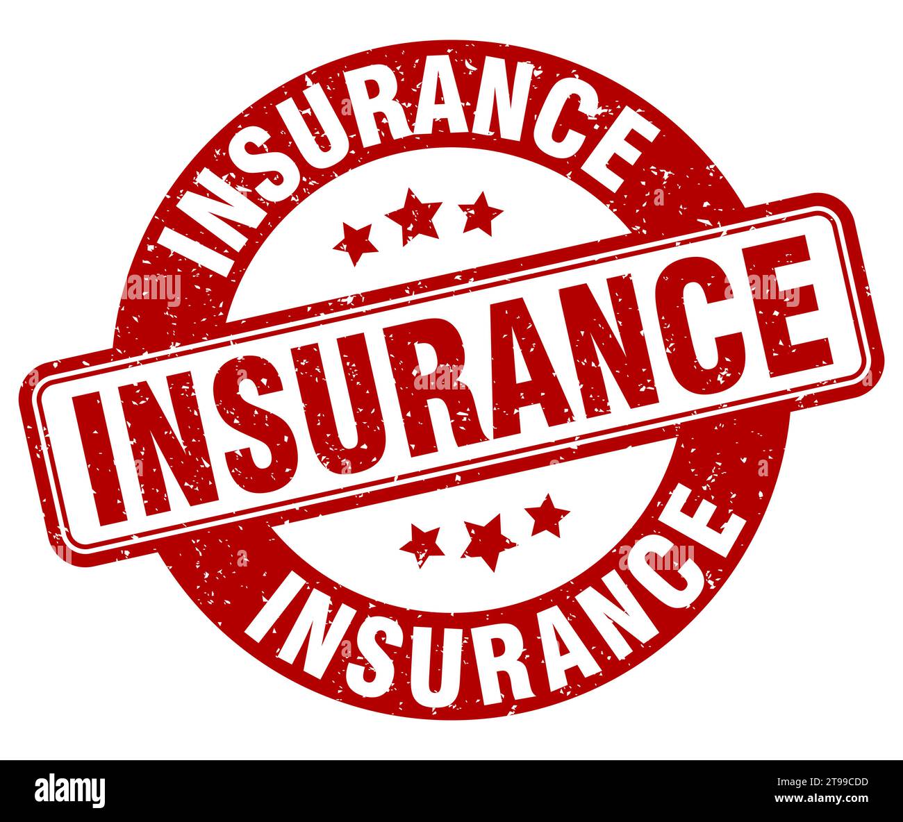 insurance stamp. insurance sign. round grunge label Stock Vector Image & Art - Alamy