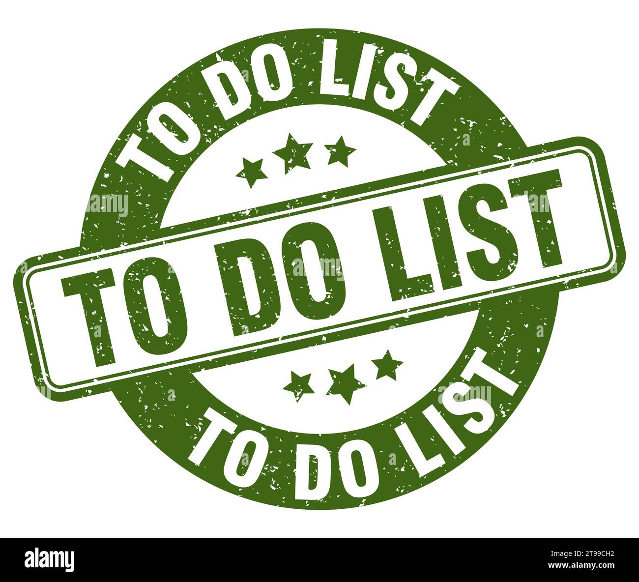 to do list stamp. to do list sign. round grunge label Stock Vector ...