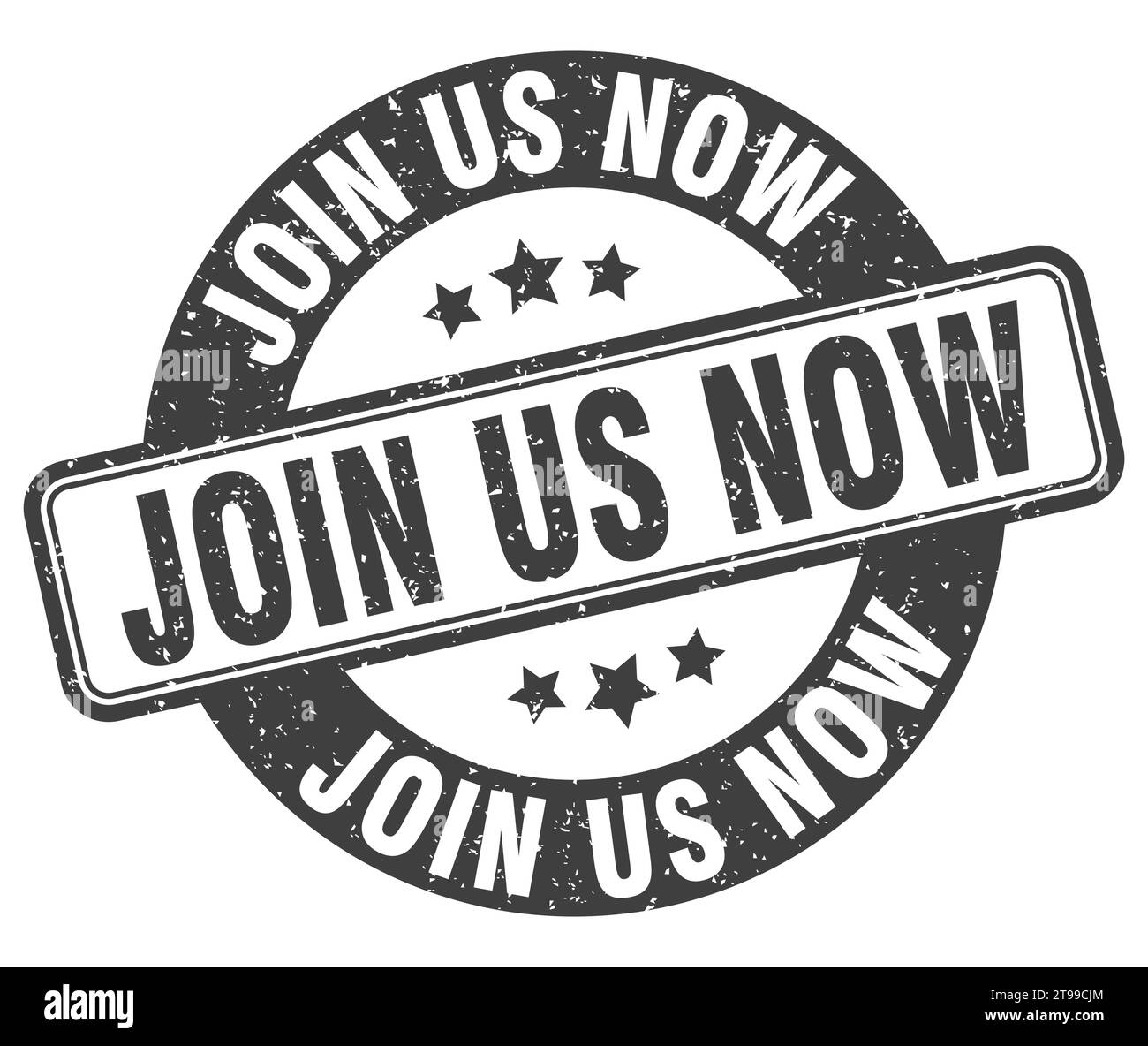 join us now stamp. join us now sign. round grunge label Stock Vector ...