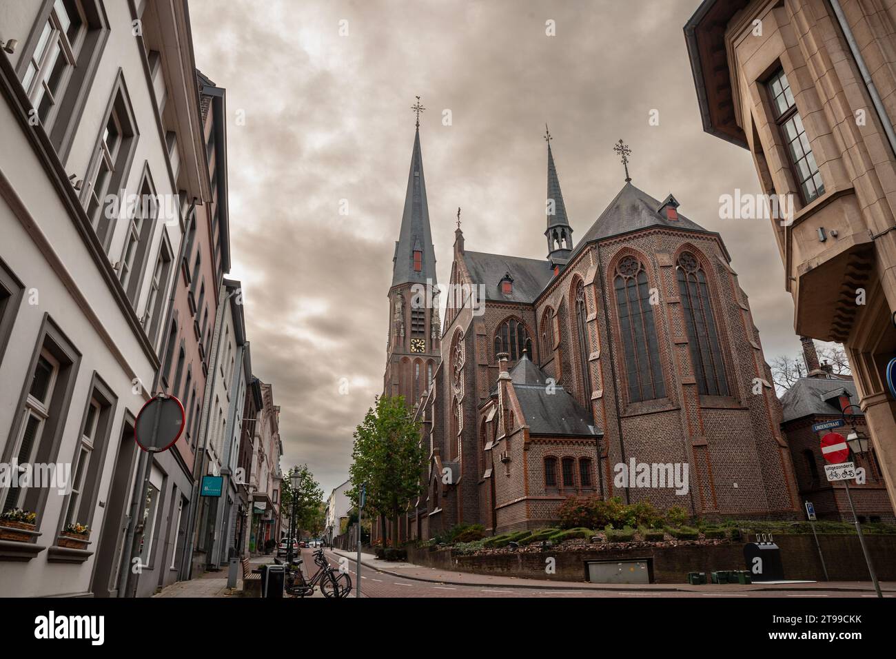 Picture of the church of Sint Pauluskerk in the center of the ...