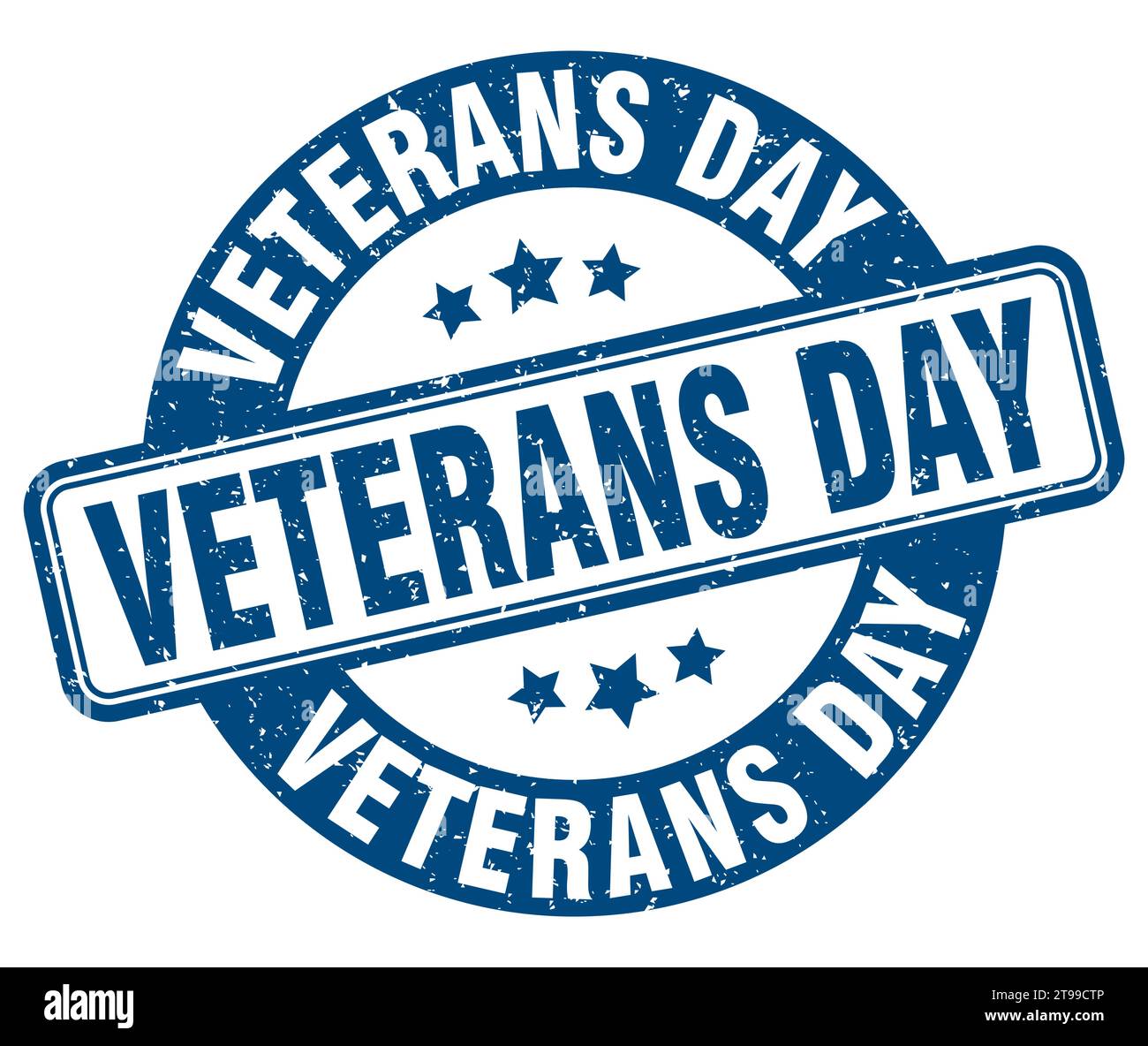 veterans day stamp. veterans day sign. round grunge label Stock Vector ...