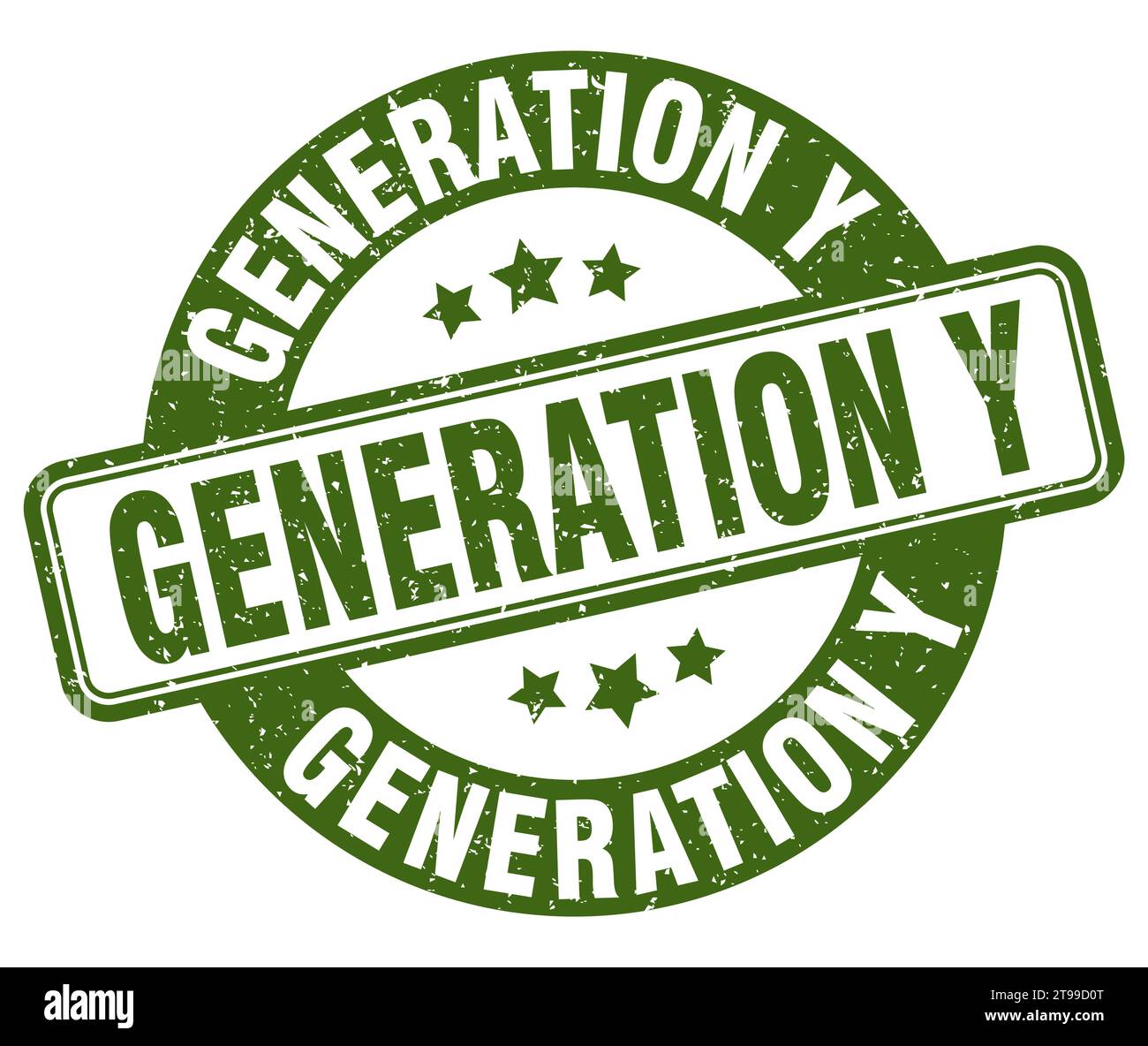 generation y stamp. generation y sign. round grunge label Stock Vector ...