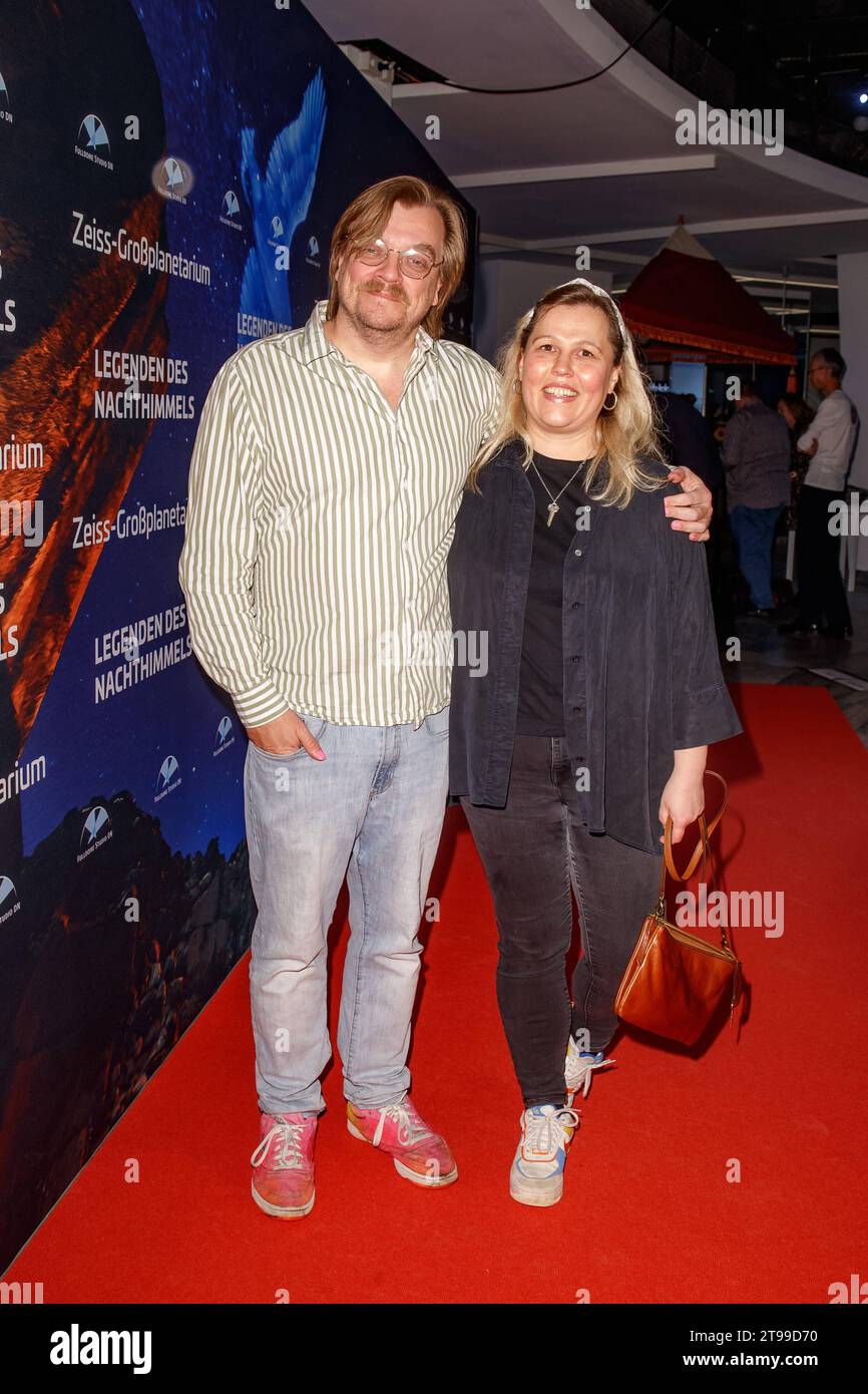 Weltpremiere - Legenden des Nachthimmels Nils Bokelberg mit Ehefrau ...