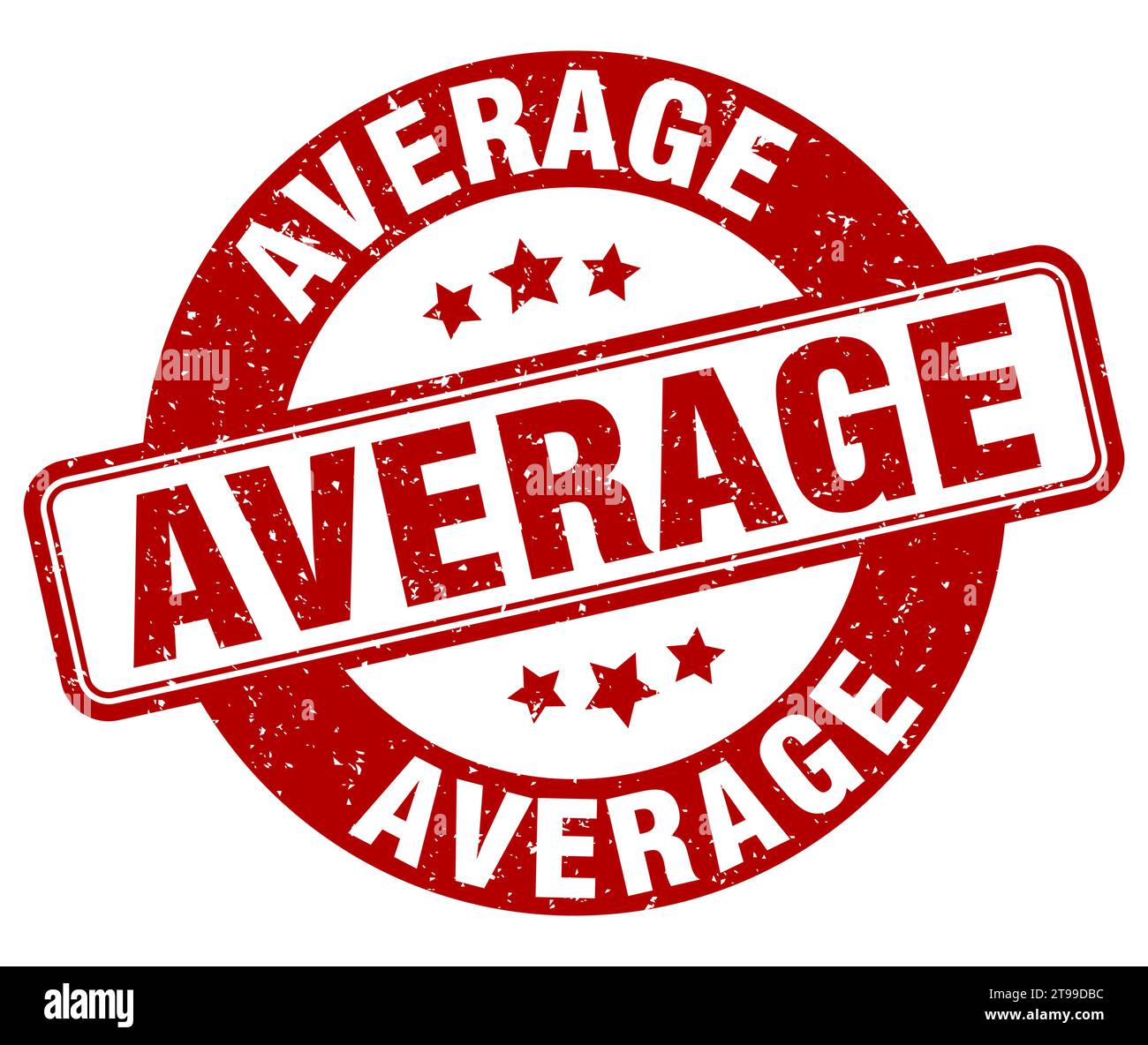 average stamp. average sign. round grunge label Stock Vector Image ...
