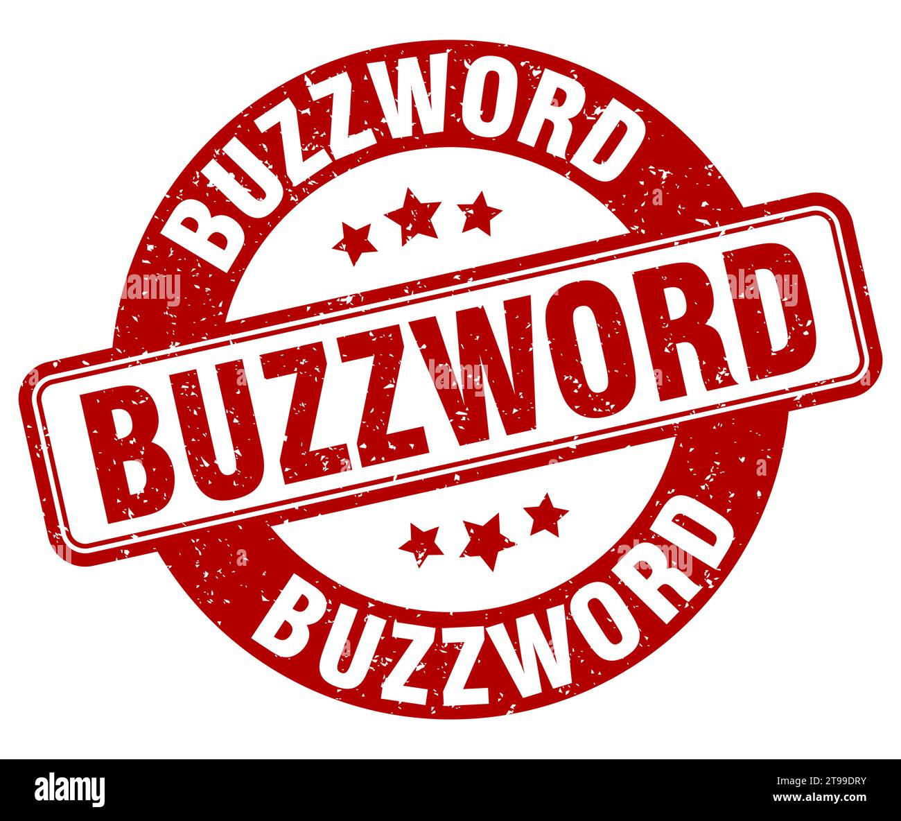 buzzword stamp. buzzword sign. round grunge label Stock Vector Image ...