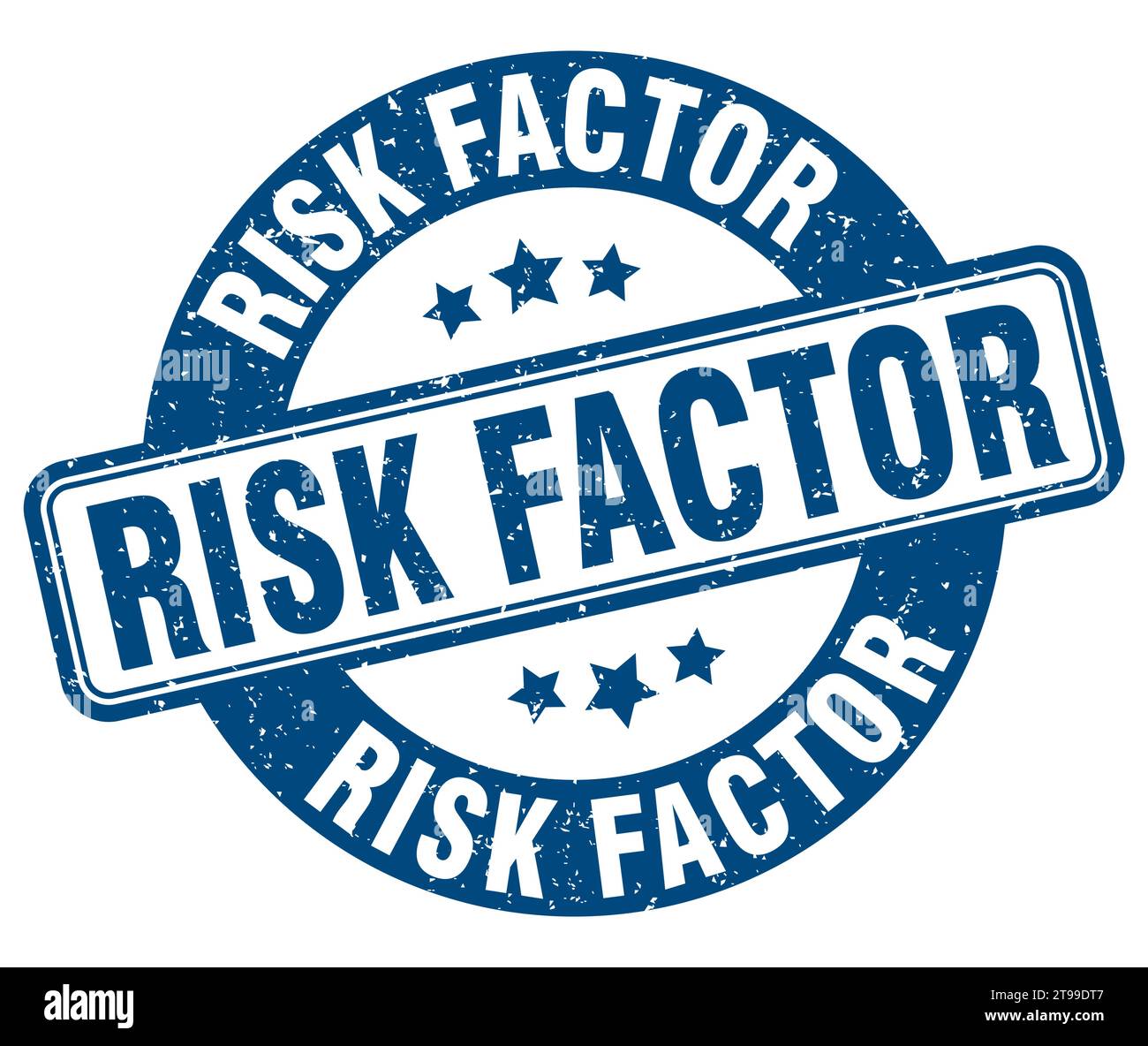 risk factor stamp. risk factor sign. round grunge label Stock Vector ...