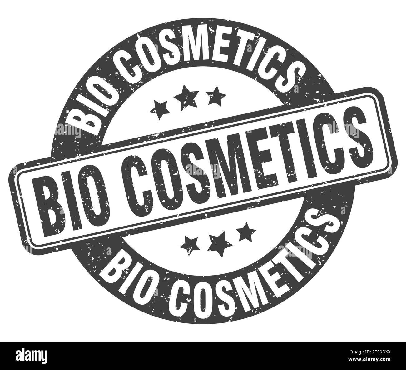 bio cosmetics stamp. bio cosmetics sign. round grunge label Stock ...