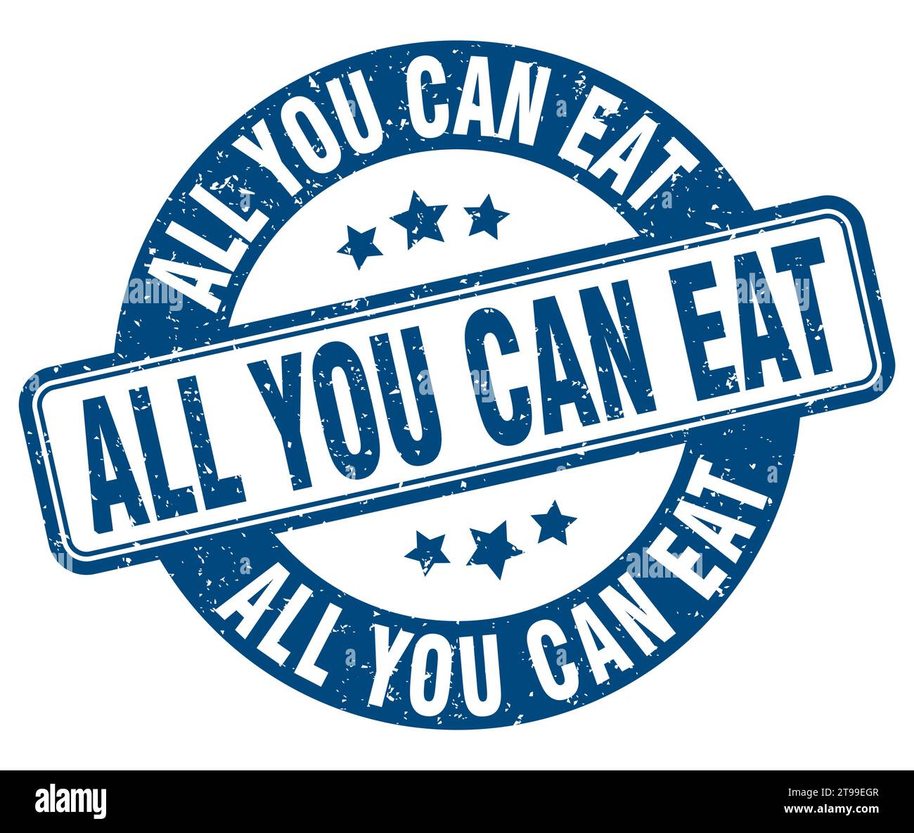 all you can eat stamp. all you can eat sign. round grunge label Stock ...