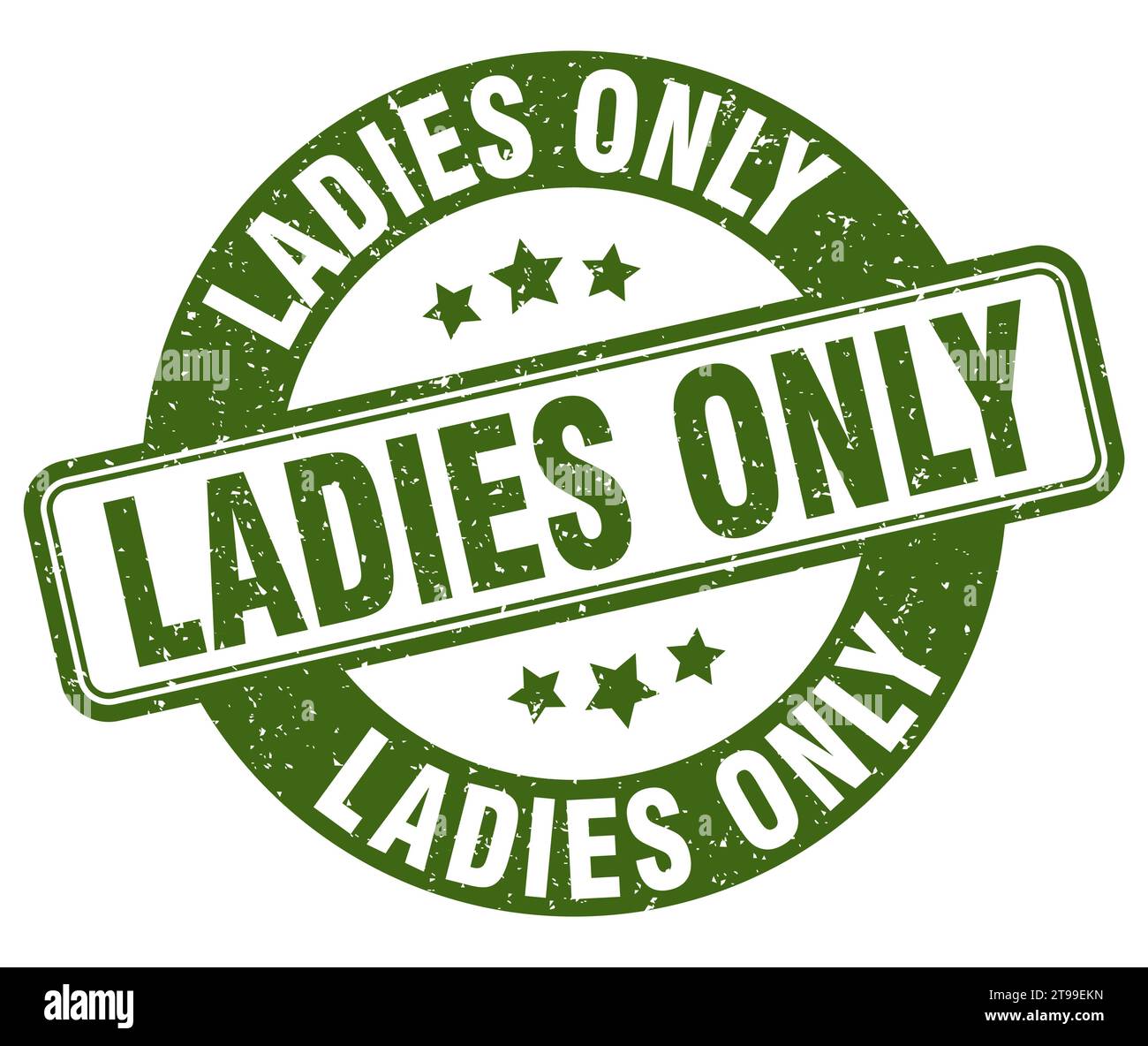 ladies only stamp. ladies only sign. round grunge label Stock Vector ...