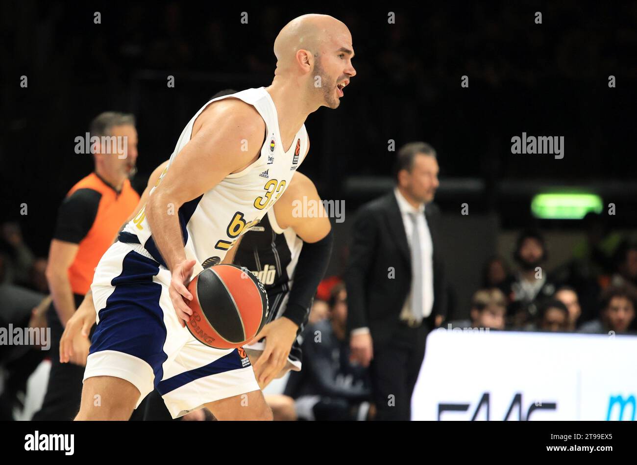 Bologna, Italy. 23rd Nov, 2023. Nick Calathes (Fenerbahce Beko Istanbul ...