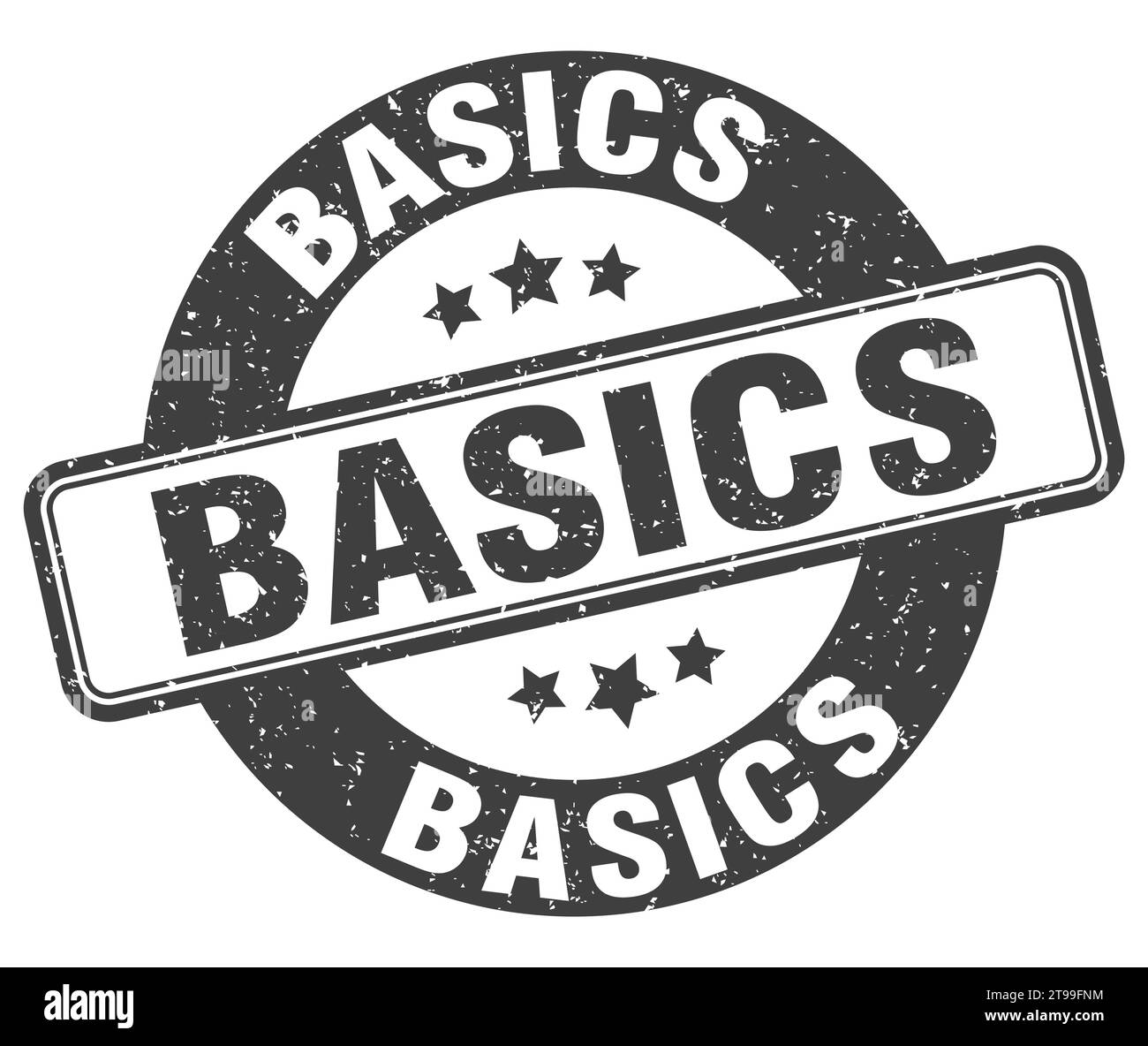 basics stamp. basics sign. round grunge label Stock Vector Image & Art ...