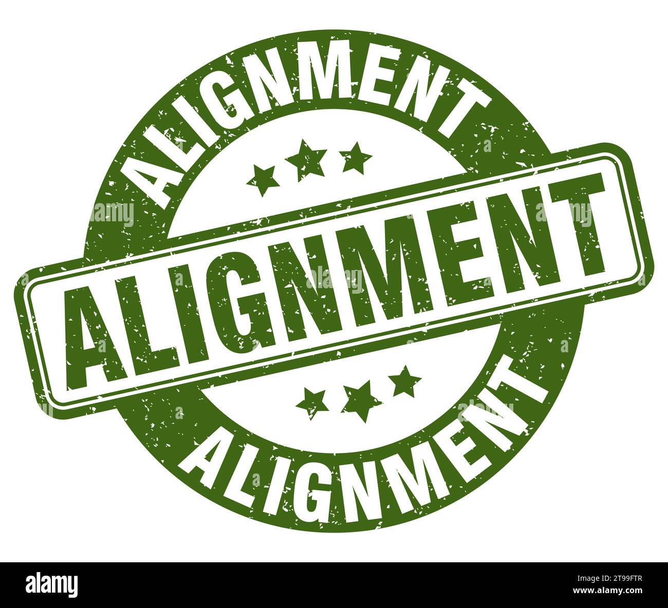 alignment stamp. alignment sign. round grunge label Stock Vector Image ...