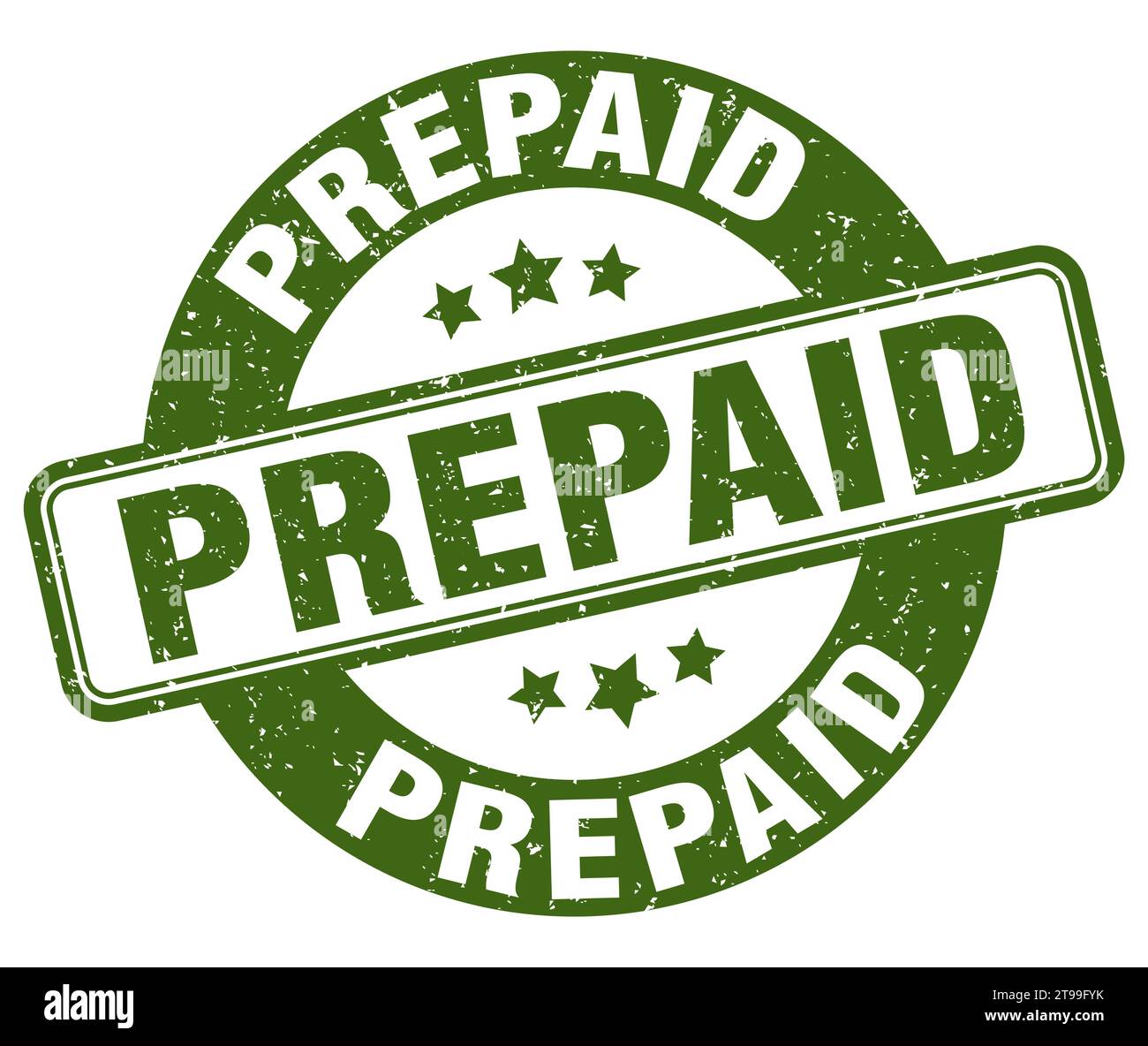Prepaid stamp Stock Vector Images - Alamy