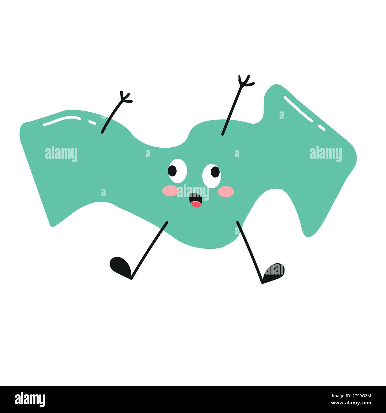 Funny cute happy arrows,baby face,kawaii characters bundle set. Vector ...