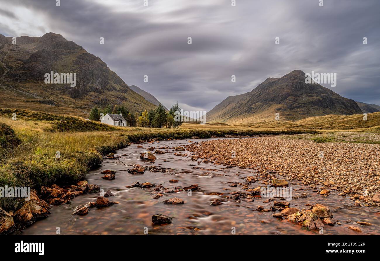 Croft house scotland cottage winter hi-res stock photography and images ...