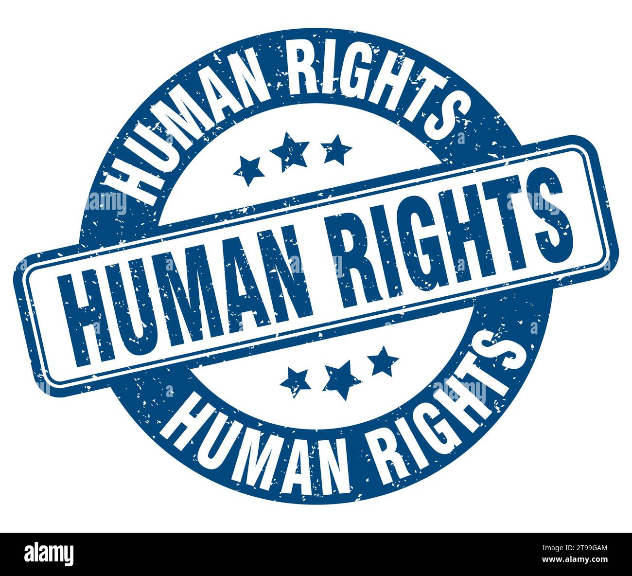human rights stamp. human rights sign. round grunge label Stock Vector ...