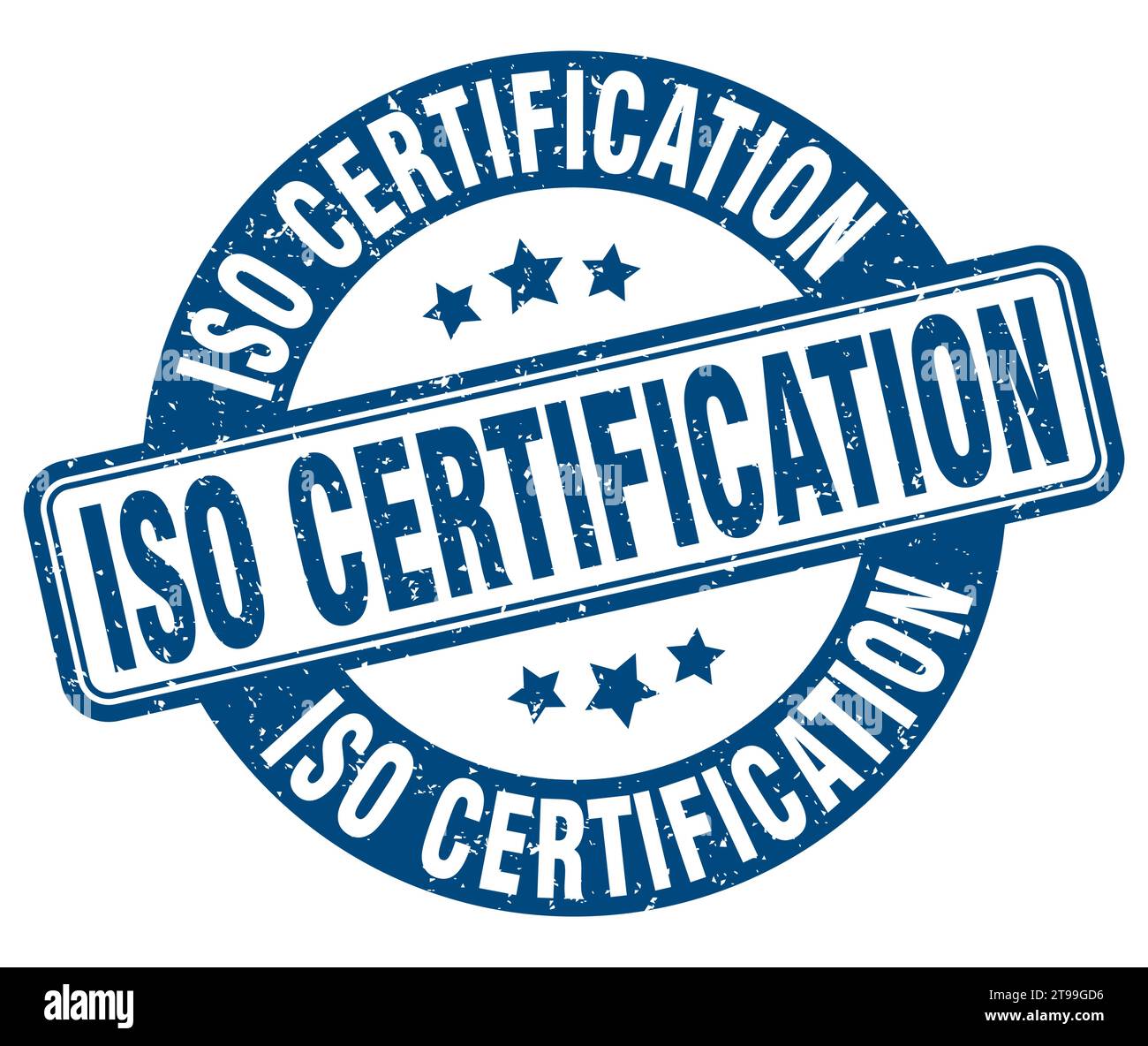 iso certification stamp. iso certification sign. round grunge label ...
