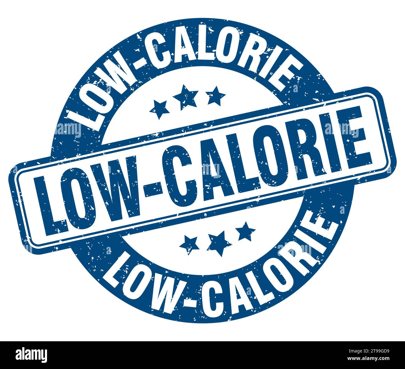 low-calorie stamp. low-calorie sign. round grunge label Stock Vector ...
