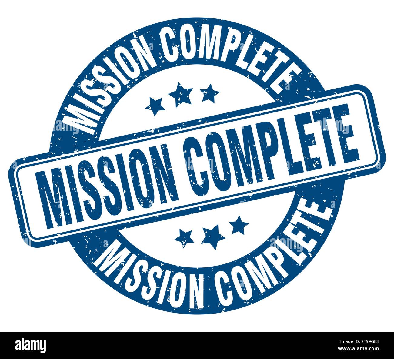 mission complete stamp. mission complete sign. round grunge label Stock ...