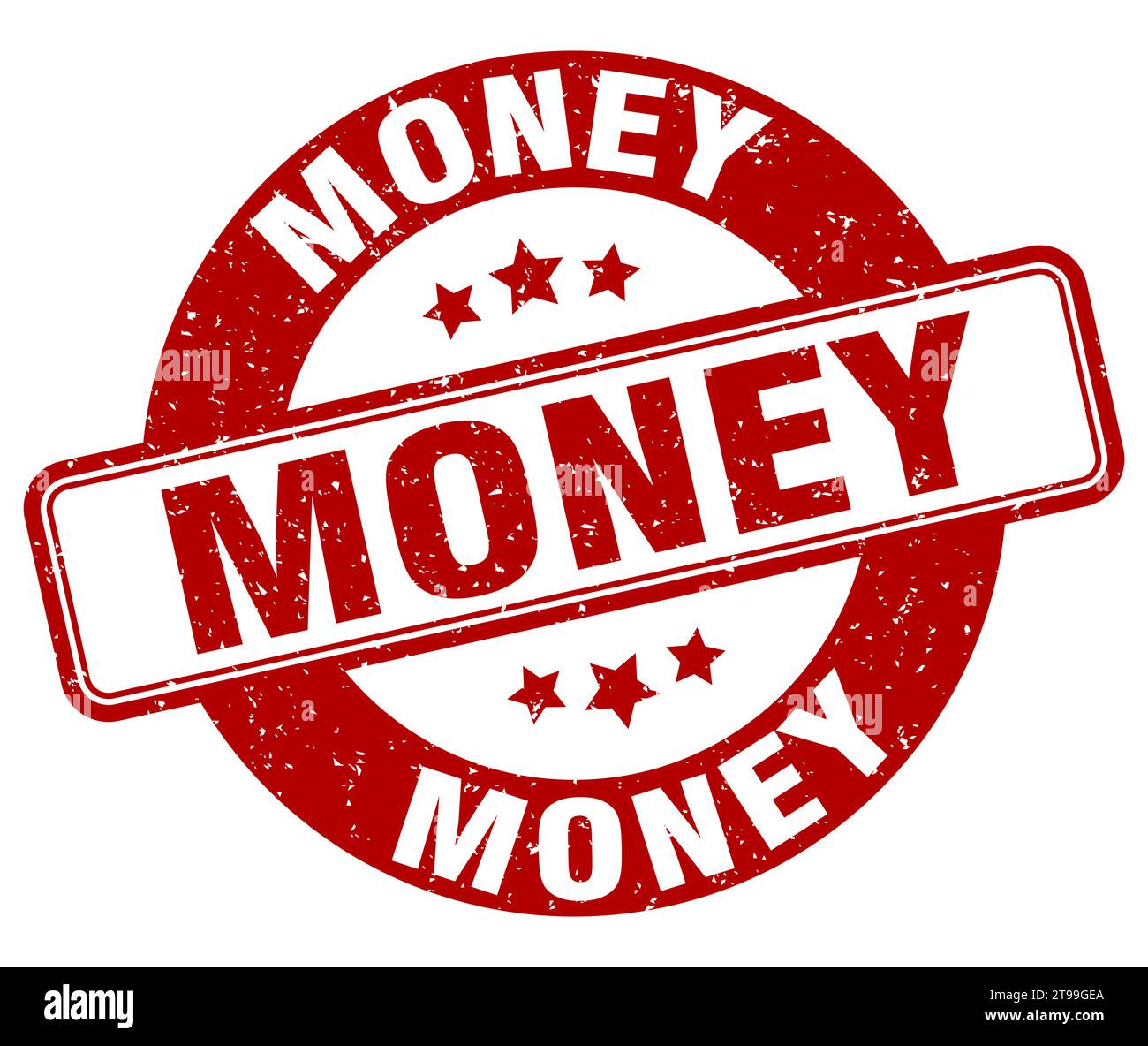 money stamp. money sign. round grunge label Stock Vector Image & Art ...