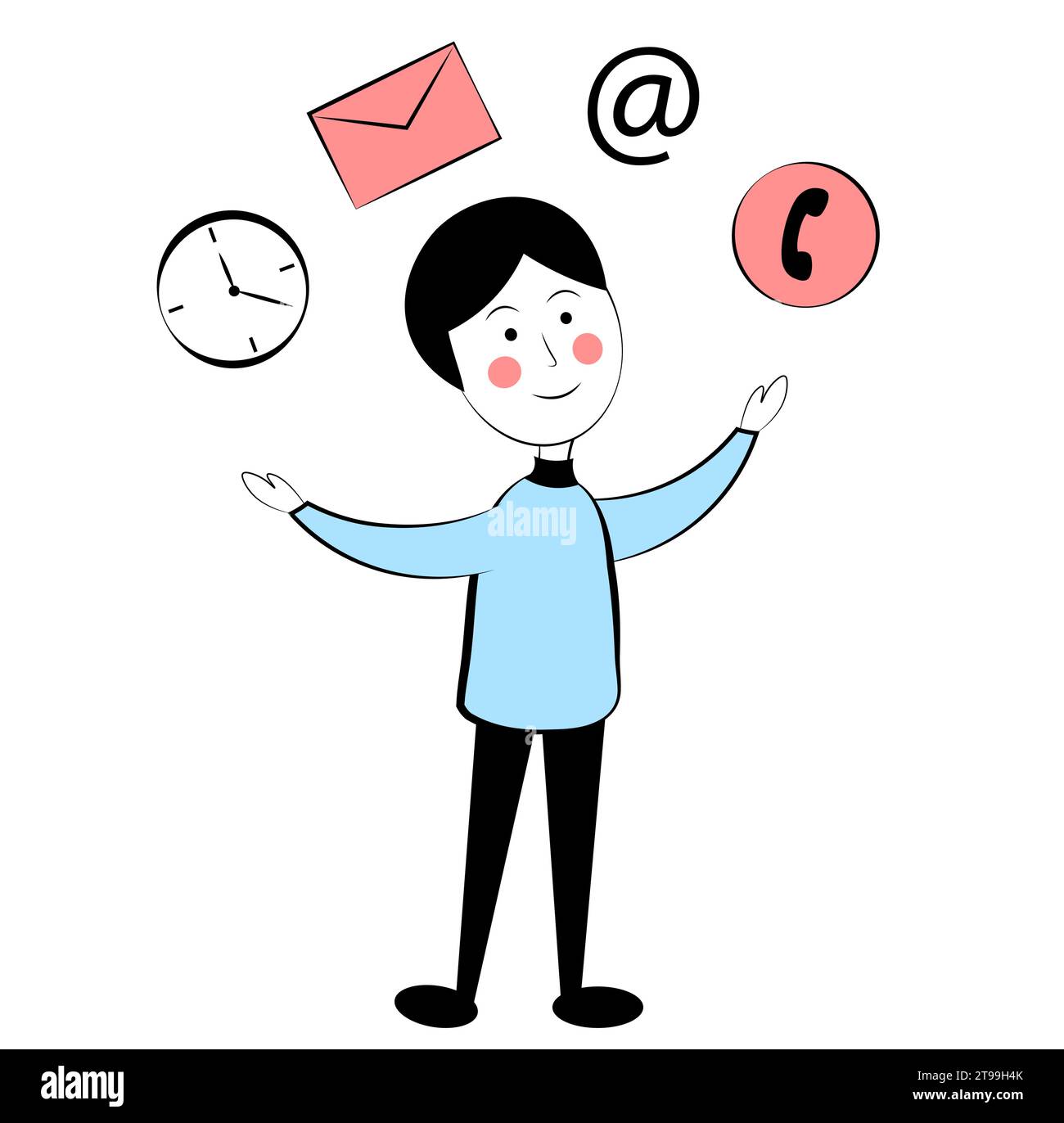 Business working office web Stock Vector Images - Alamy