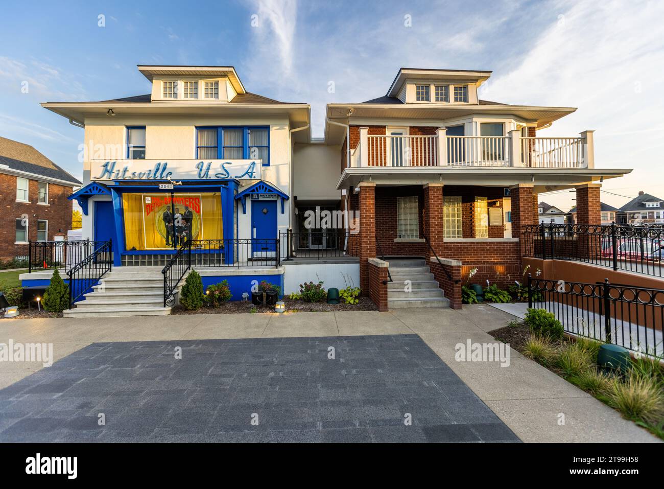 Motown Studios is located in a row of estate houses in Detroit's Boston ...