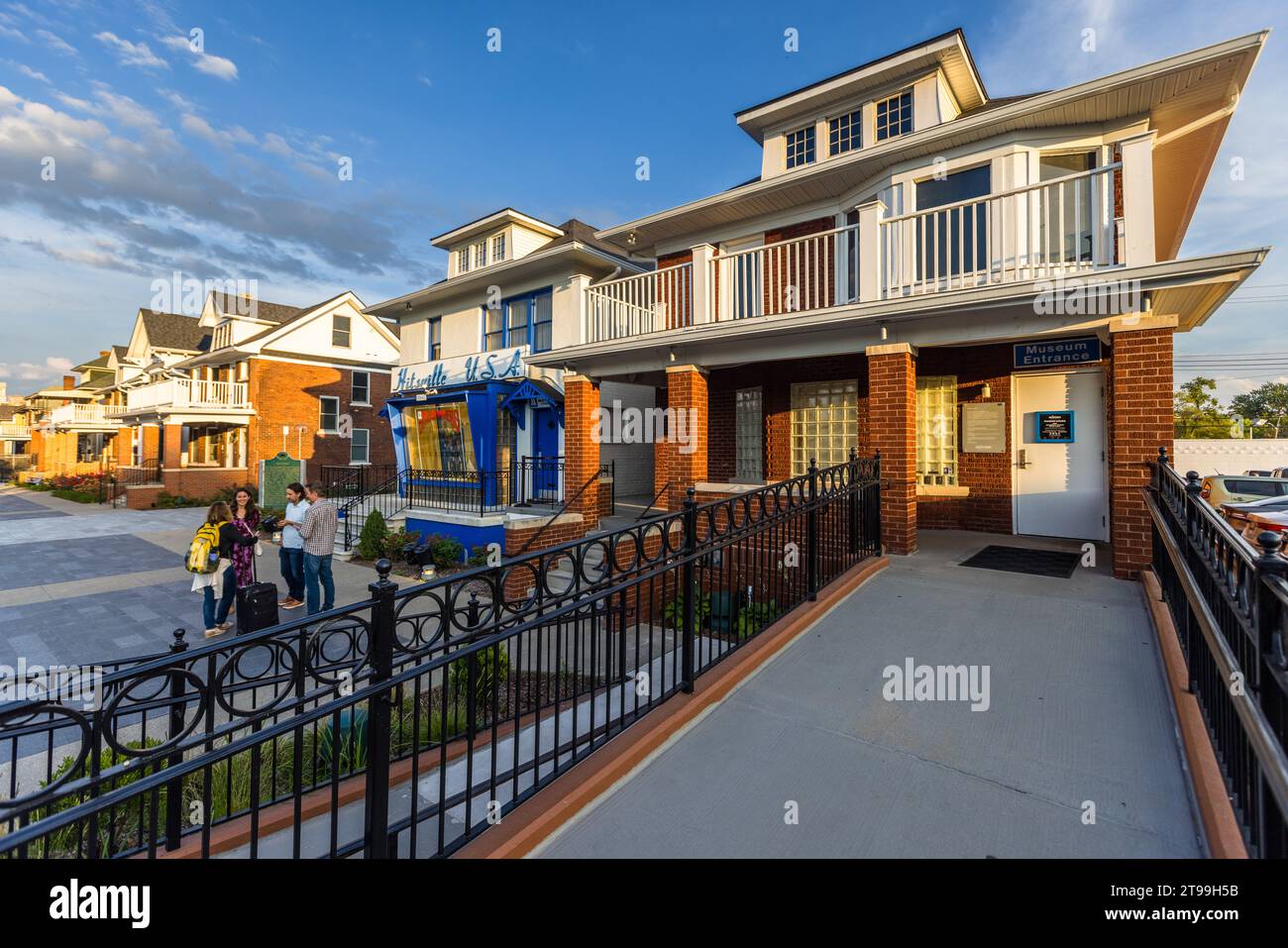 Motown Studios is located in a row of estate houses in Detroit's Boston ...