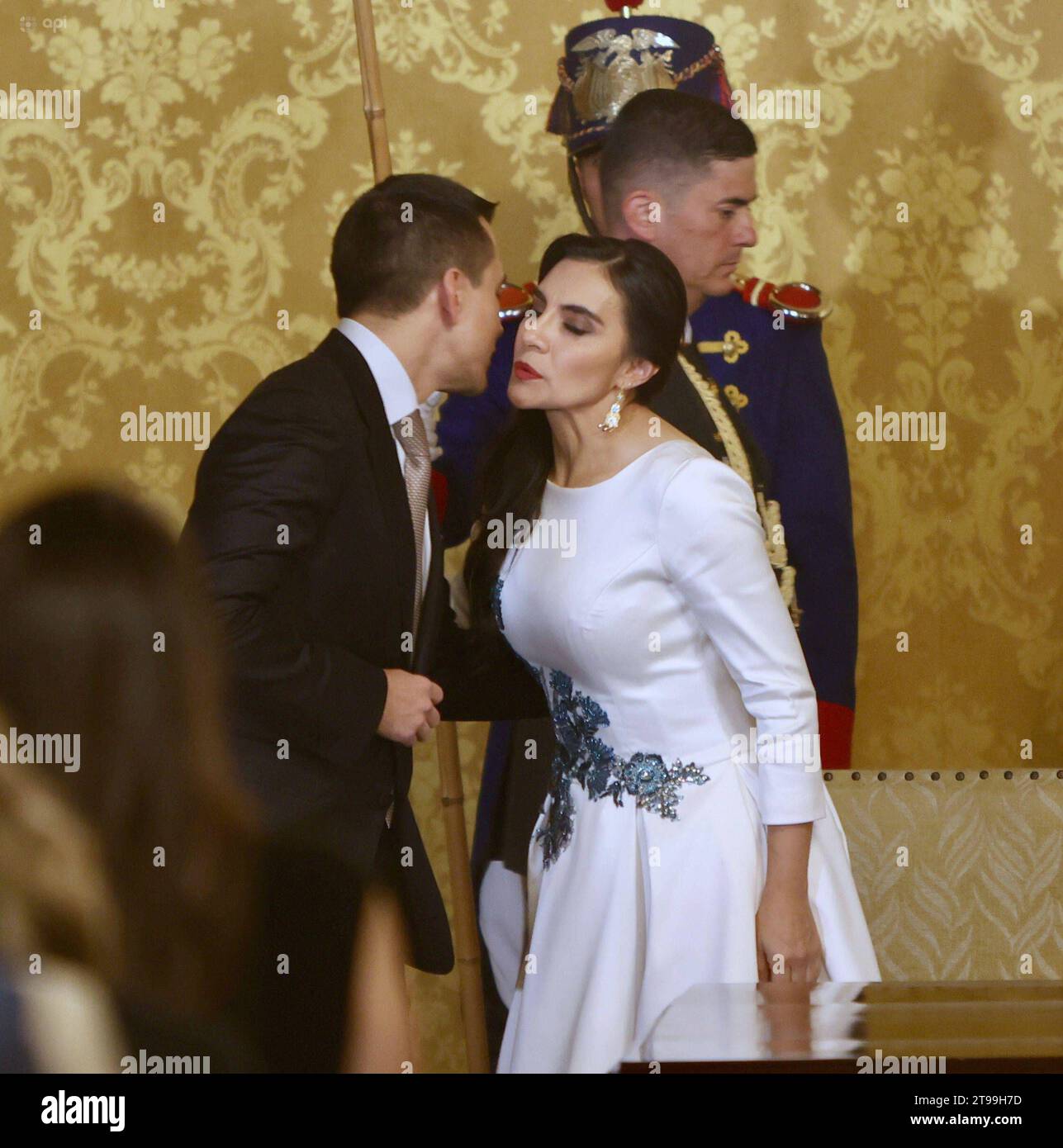 DANIEL NOBOA POSESIONA MINISTROS Quito 23 de noviembre 2023. El ...