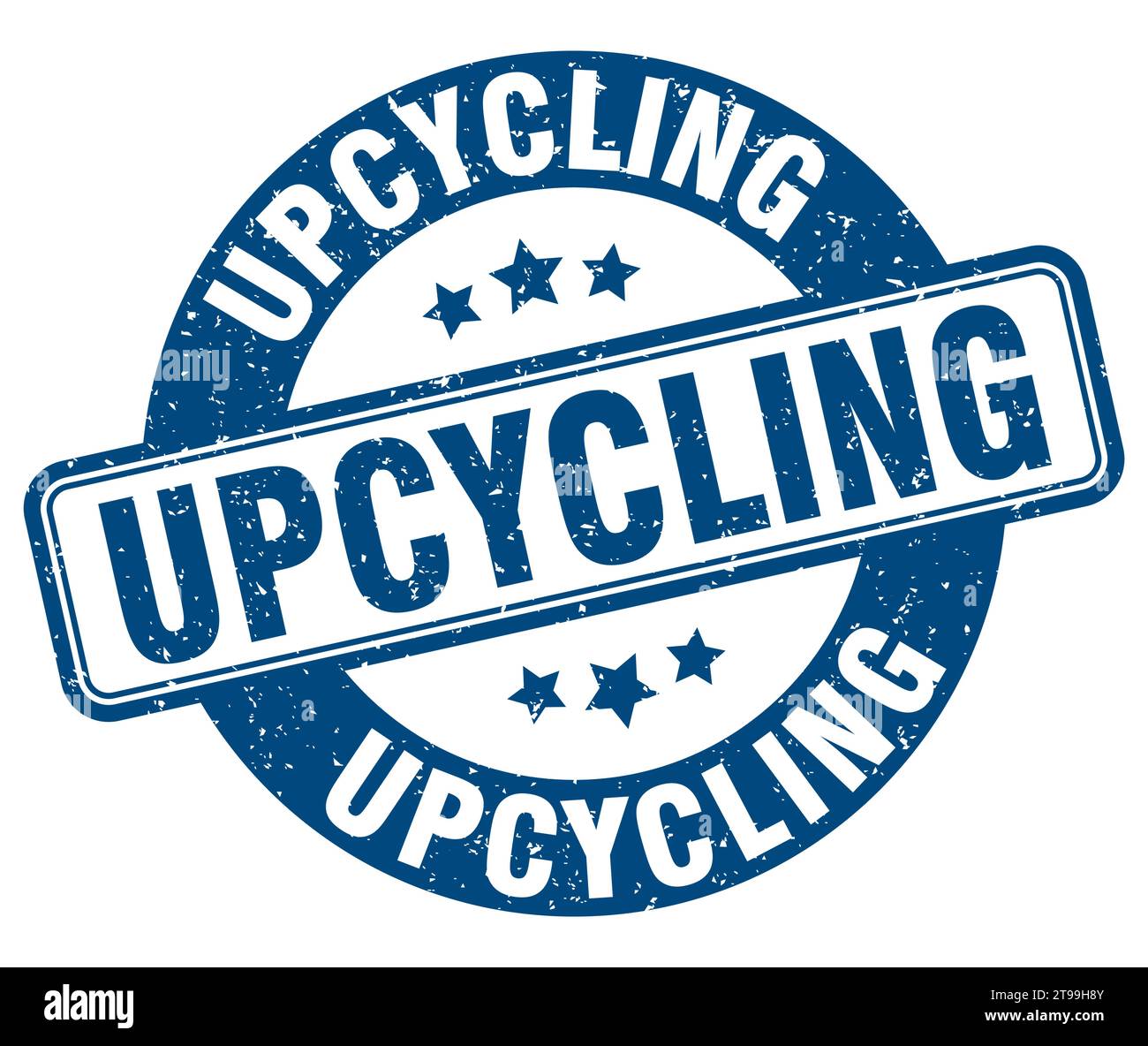 upcycling stamp. upcycling sign. round grunge label Stock Vector Image ...