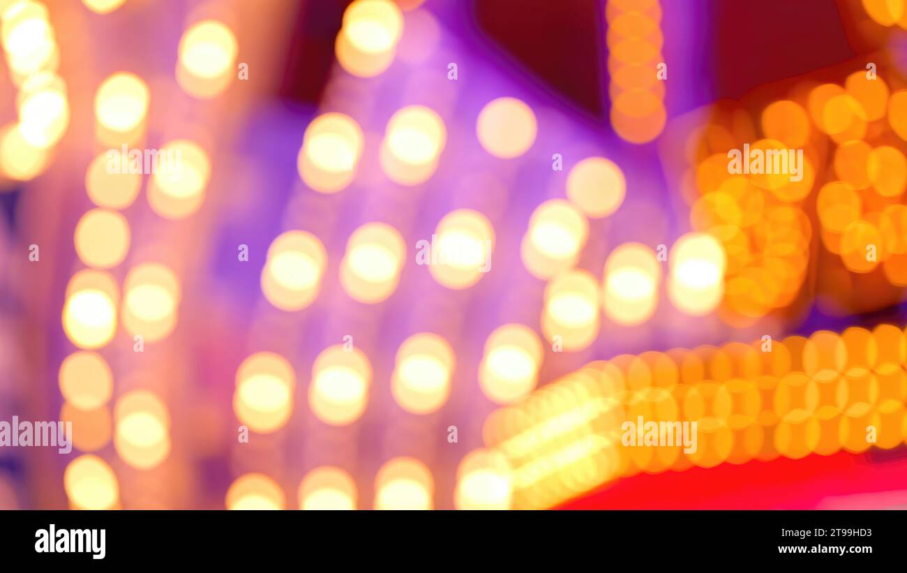 Typical blinking light bulb background in Las Vegas Stock Photo - Alamy