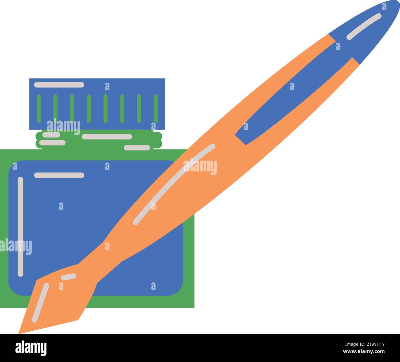 Ballpoint pen isolation Stock Vector Images - Alamy